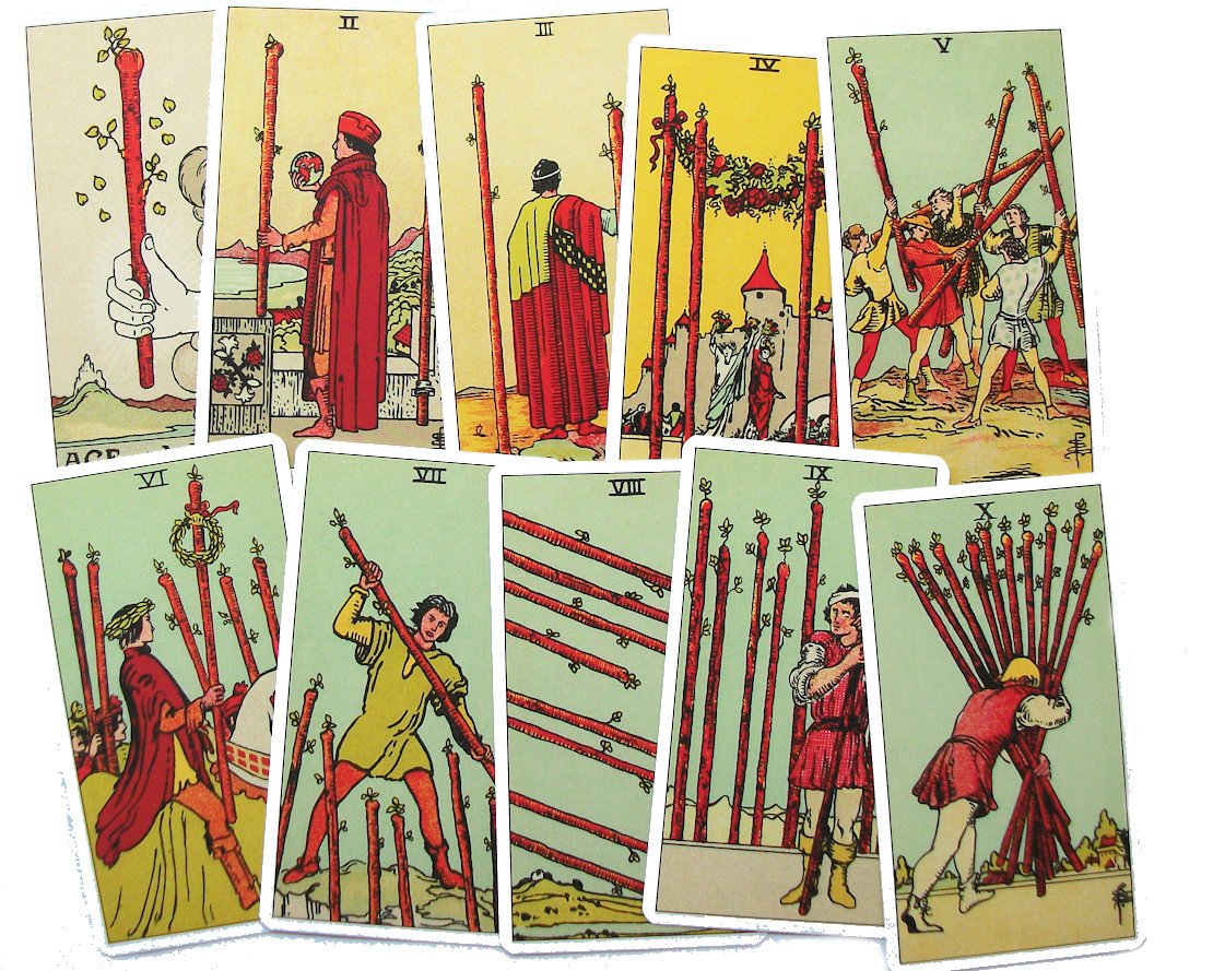 Buy Green Cross Toad RWS Tarot by Pamela Colman Smith, 78 Cards Rider ...