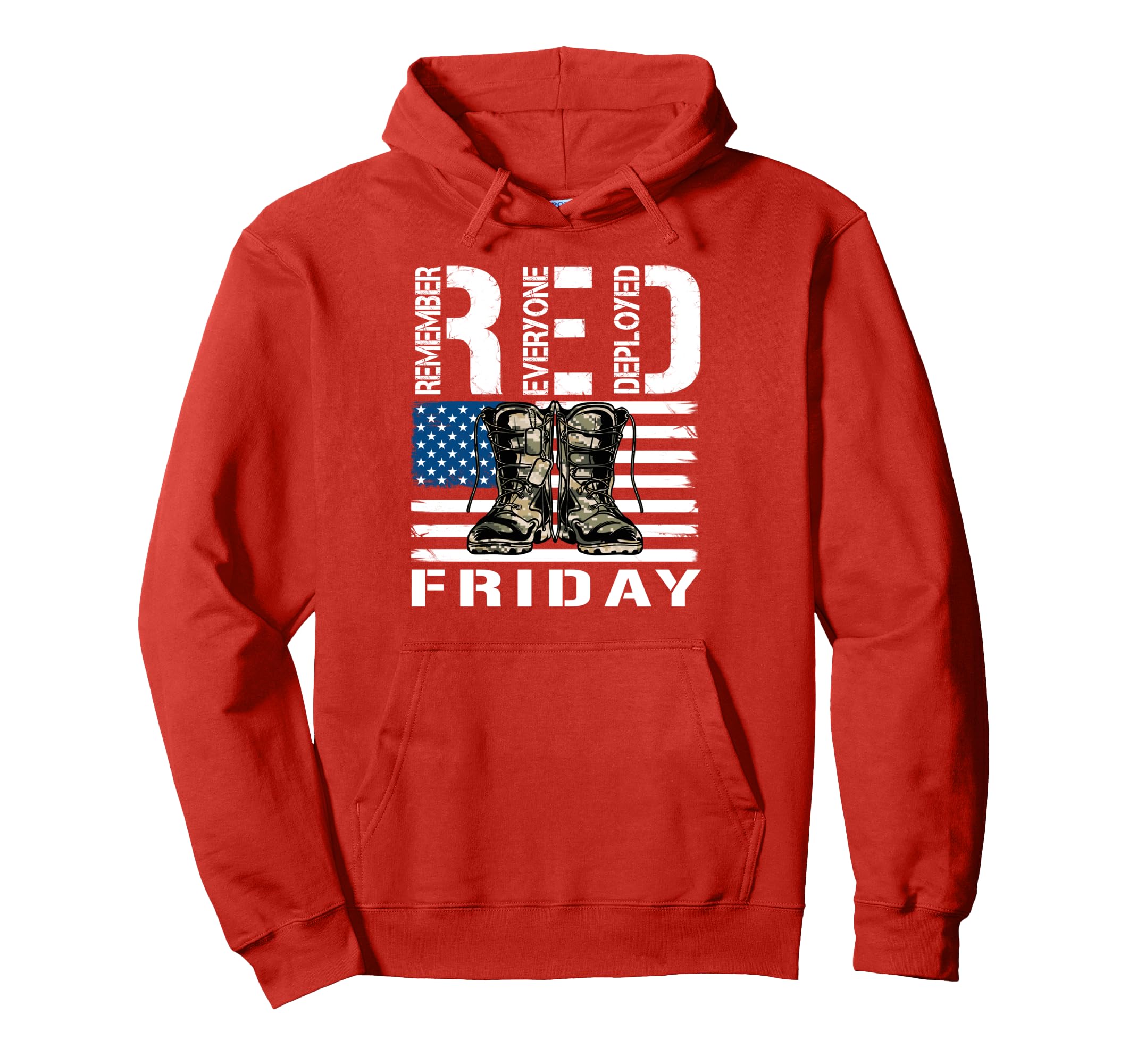 Amazon.com: Red Friday Military Pullover Hoodie : Clothing, Shoes & Jewelry