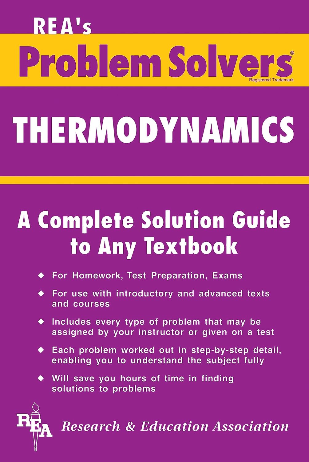 Thermodynamics Problem Solver eBook : REA, Editors of, Pike, Ralph, M ...
