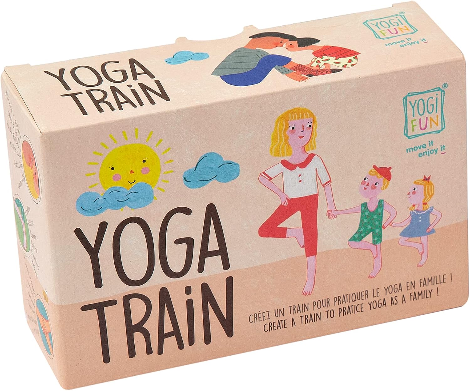 Amazon.com: YOGi FUN - Yoga Train Game, Mindfulness Cards for Kids and ...