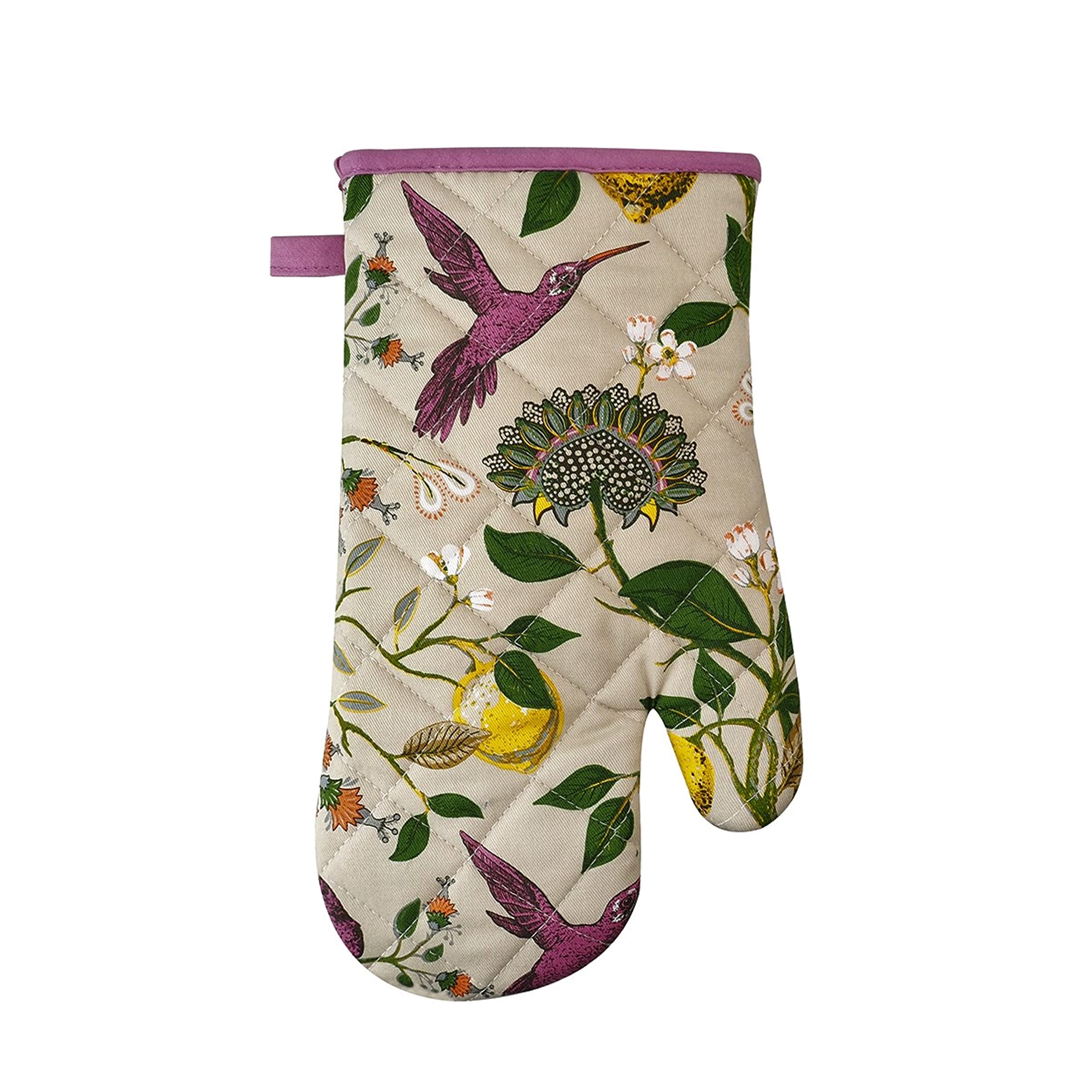 Single Oven Gloves Gauntlet Cooking Pot Holder Heat Resistant Mitt ...