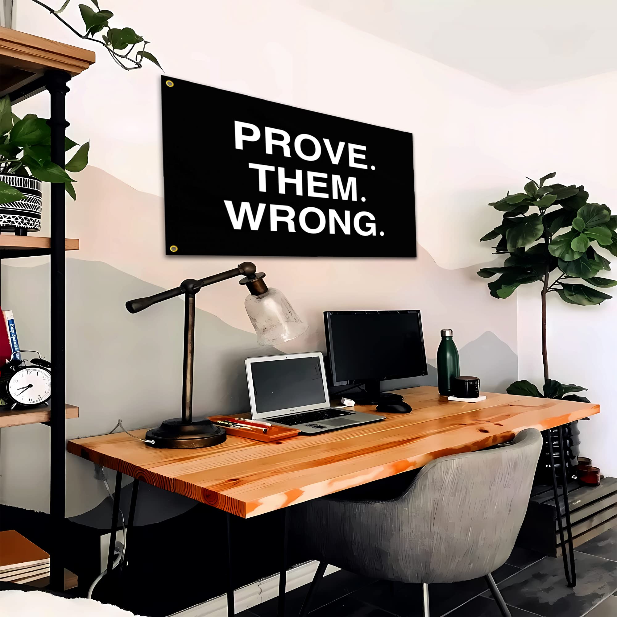 Snapklik.com : Prove Them Wrong Flag 3x5 Ft Motivational Flag Fitness ...
