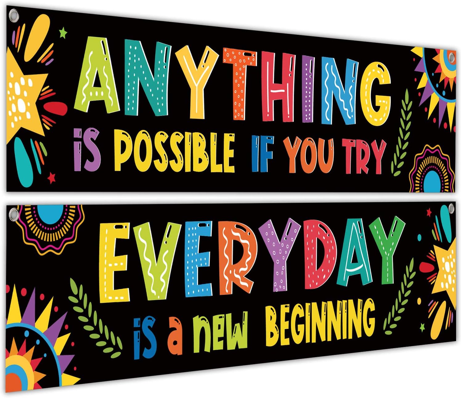 Motivational Classroom Banner Set - Back to School Philippines | Ubuy