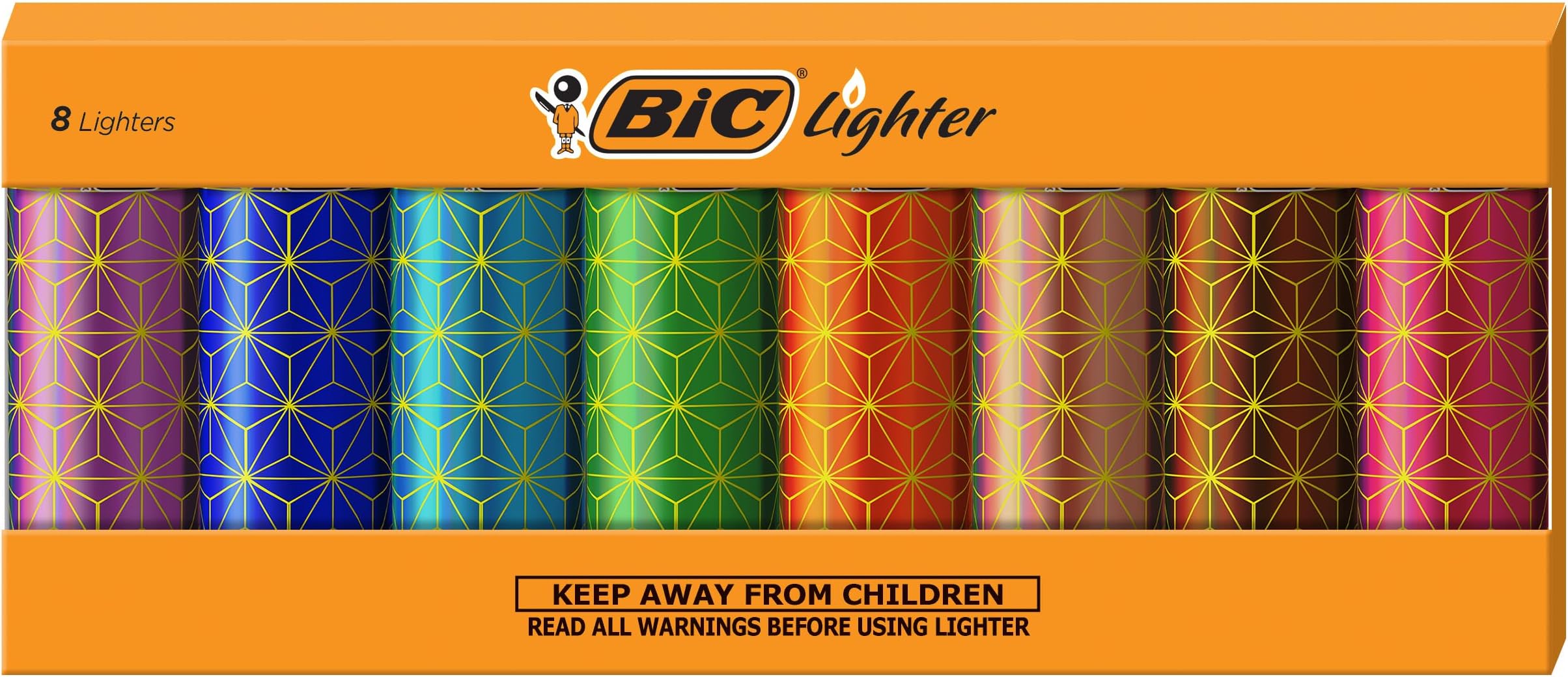 Amazon.com: BIC Maxi Pocket Lighter, Special Edition Travel Series, 8 ...