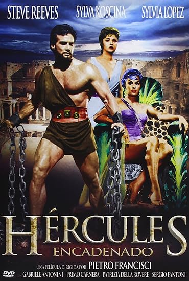 Hércules encadenado [DVD]: Amazon.es: Steve Reeves, Sylva Koscina ...