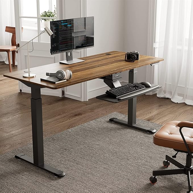 Amazon.com: EUREKA ERGONOMIC Electric Standing Desk, 63" Height ...