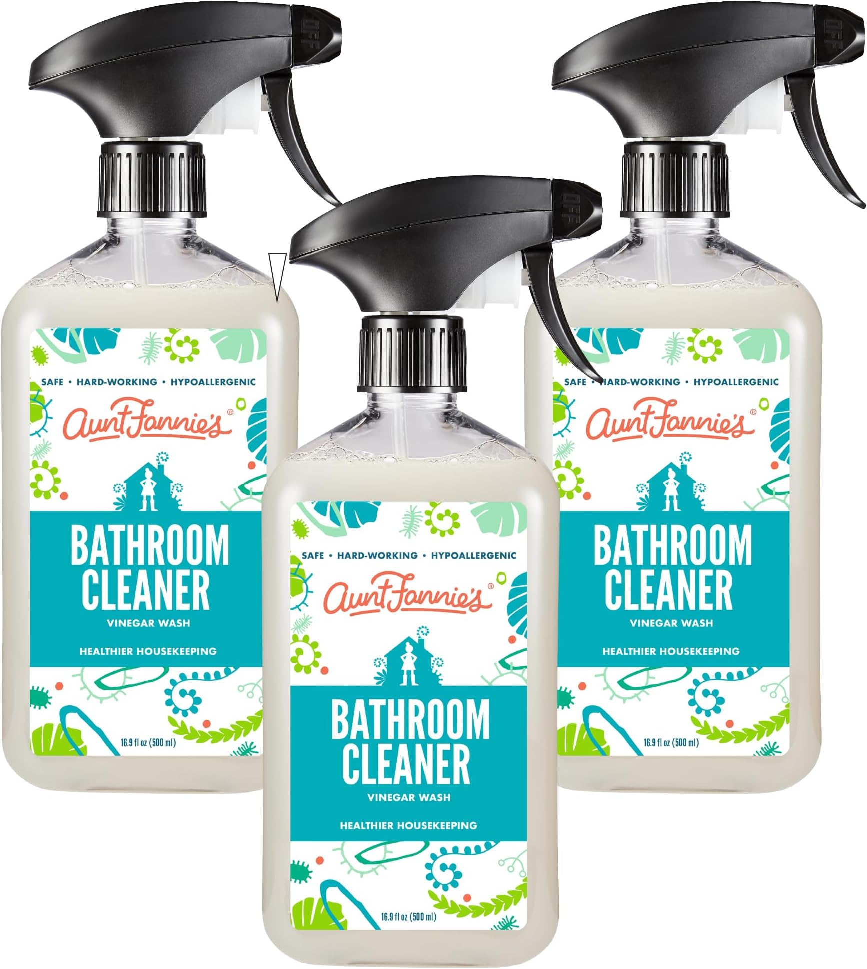Amazon.com: Aunt Fannie's All Purpose Bathroom Cleaner Vinegar Spray ...