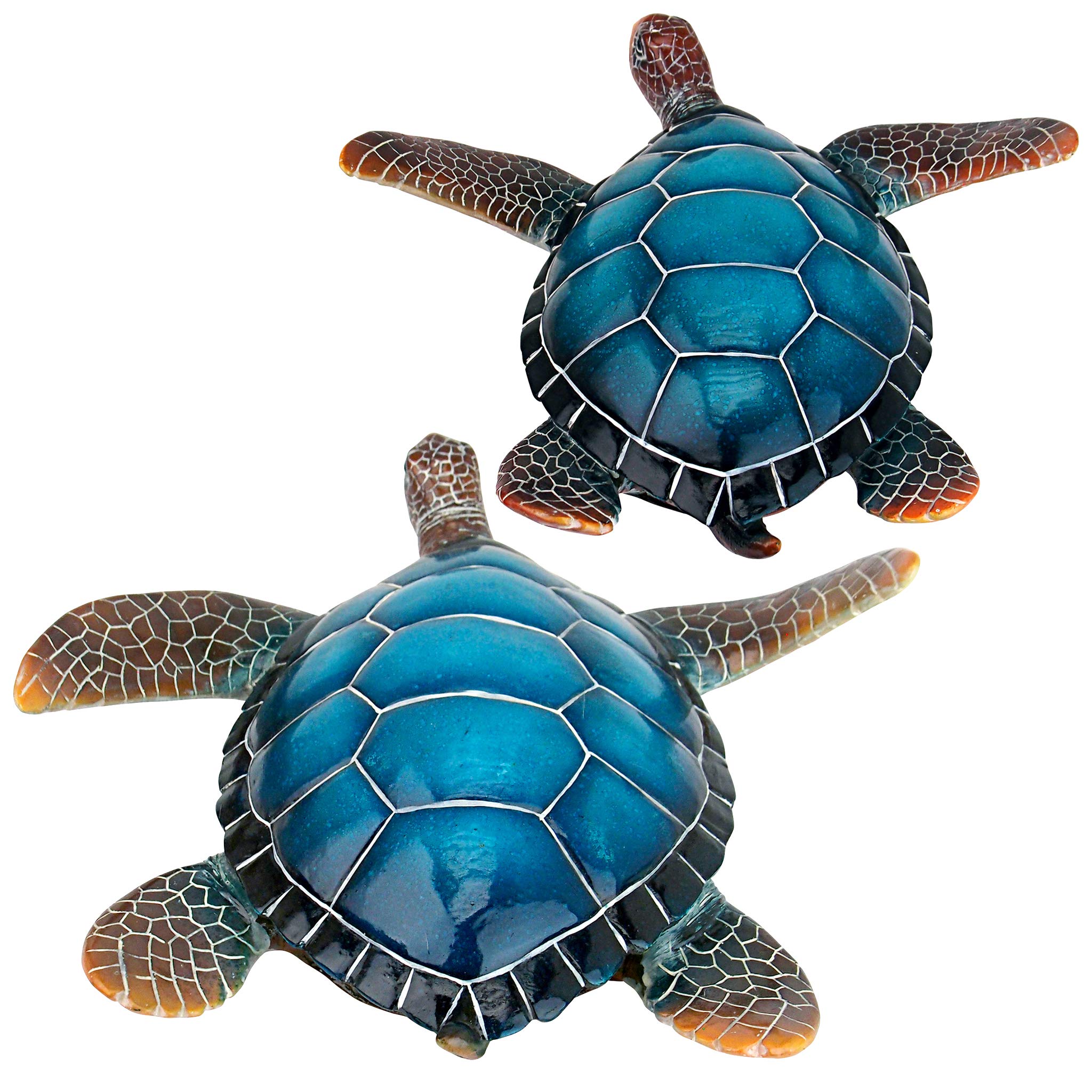 Snapklik.com : Blue Sea Turtle Statues
