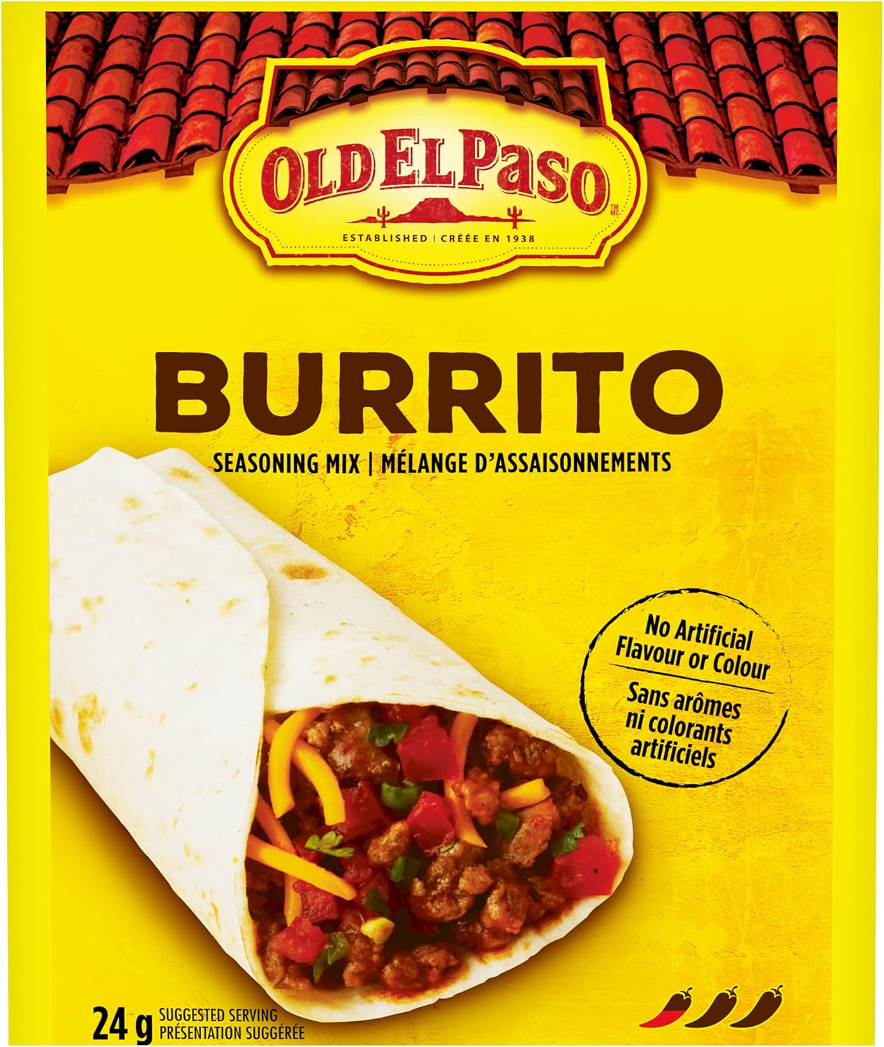 Old El Paso Burrito Seasoning Mix, 24 g : Amazon.ca: Everything Else