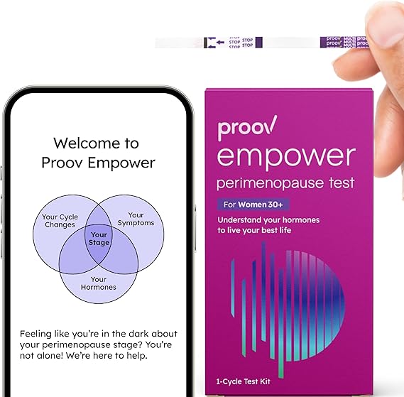 Amazon.com: Proov Empower Perimenopause Test Kit at Home | Peri ...