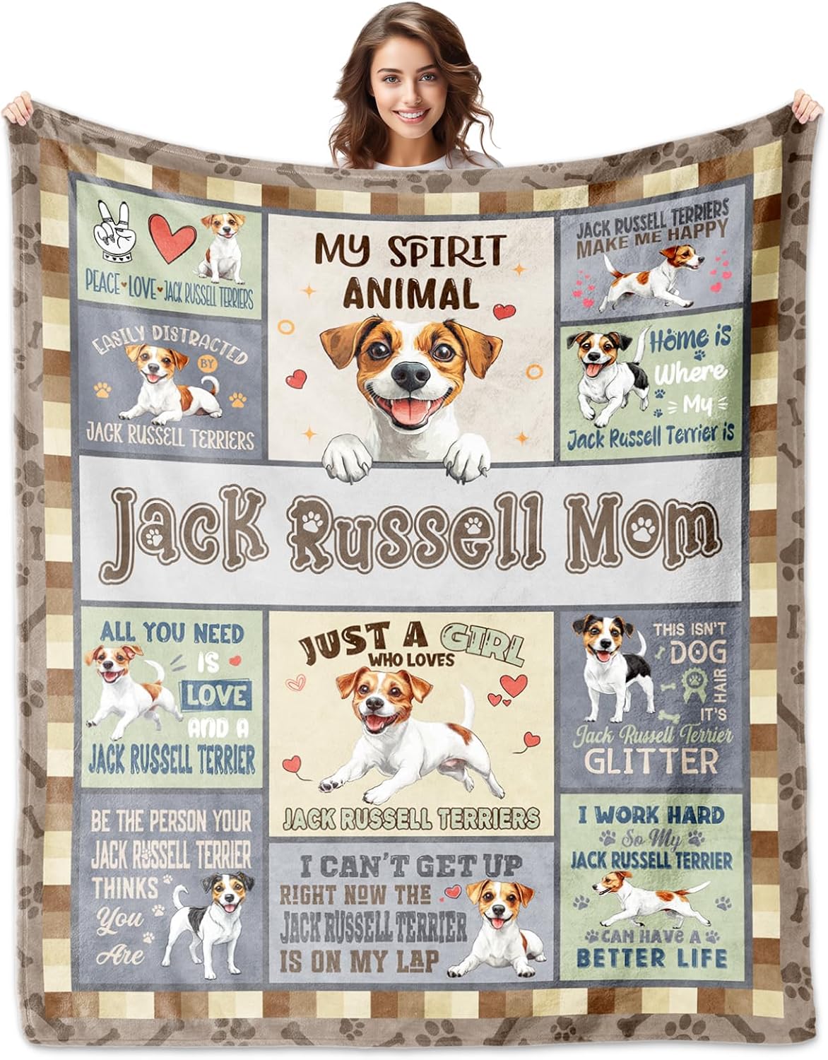 Amazon.com: Ucuxuov Jack Russell Terrier Gifts for Women, Jack Russell ...