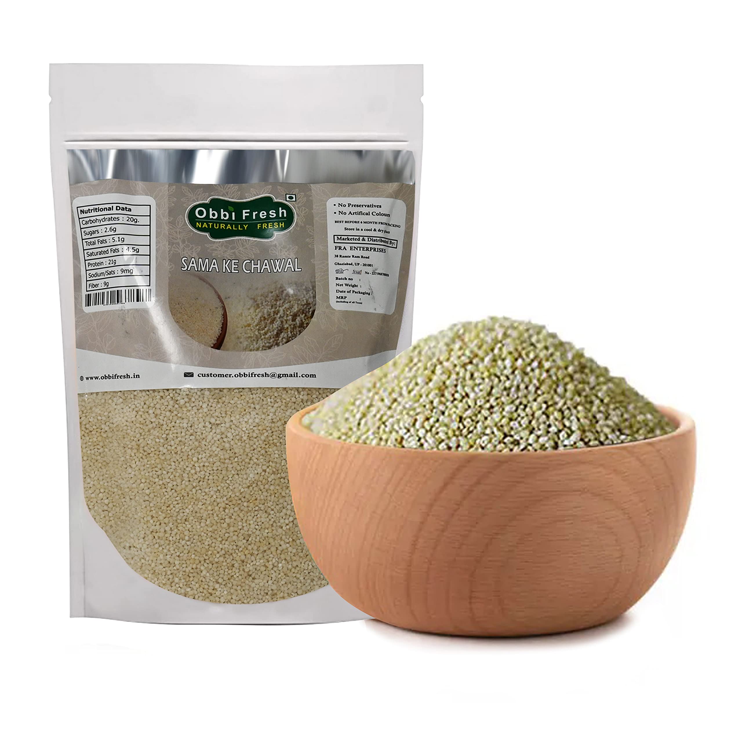 obbi fresh Samak Chawal Sama Rice For Fast Samvat Ke Chawal Barnyard ...