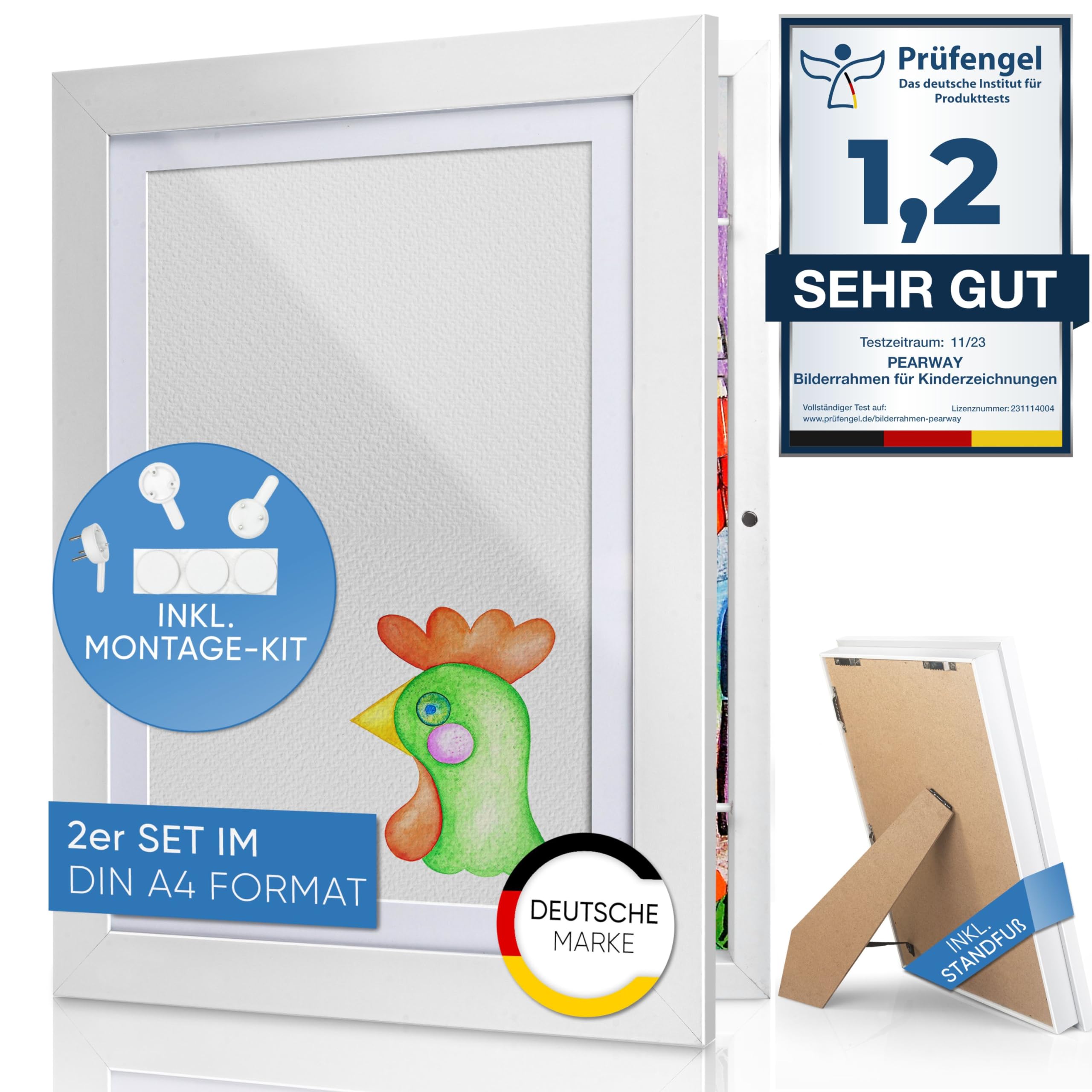 Fotoramme Mal For Barn Collage Photo Frame Wooden Photo Hanging