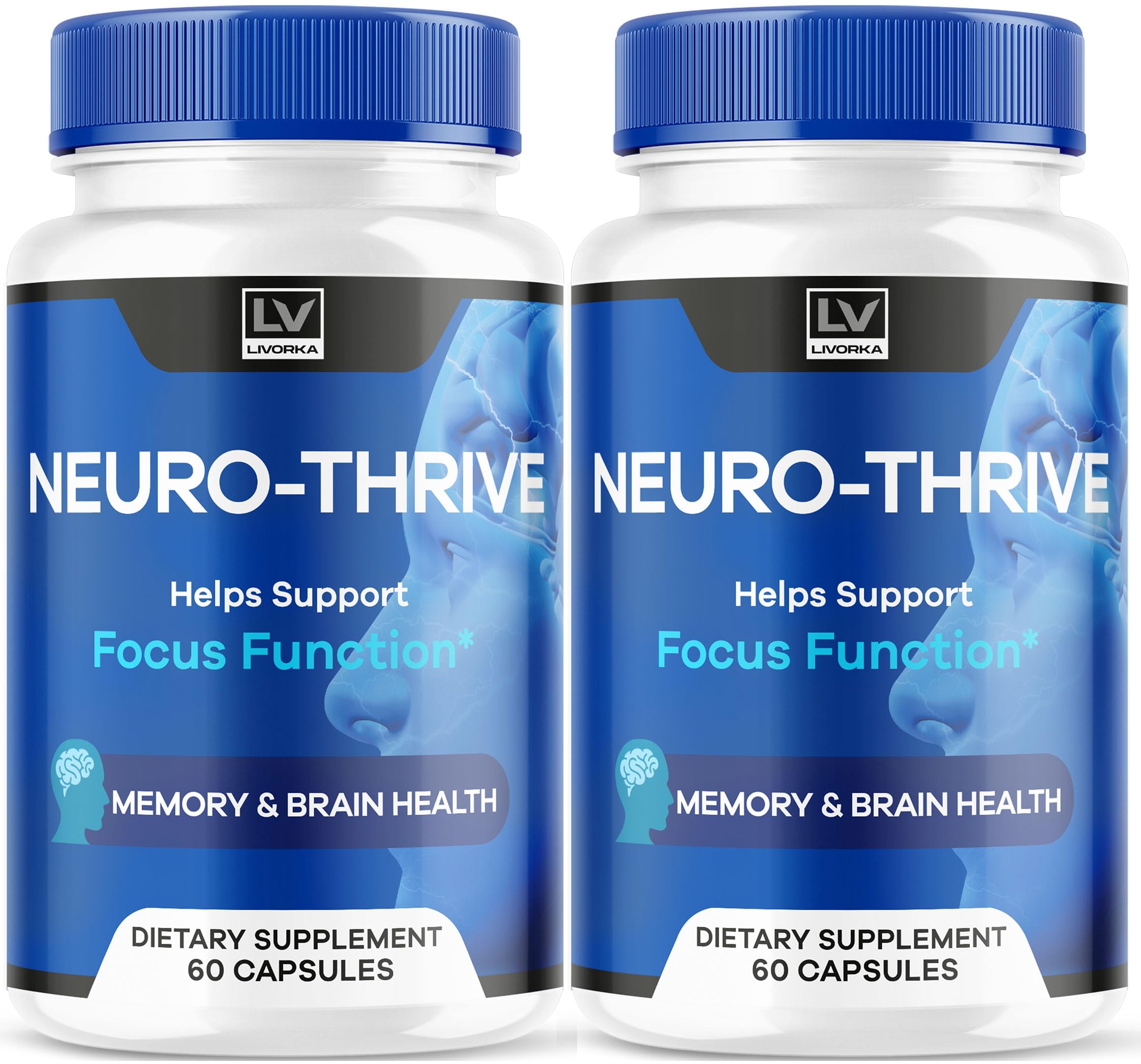 Amazon.com: (2 Pack) Neuro Thrive Brain, Official Neuro Thrive Advanced Formula, Neuro Thrive ...