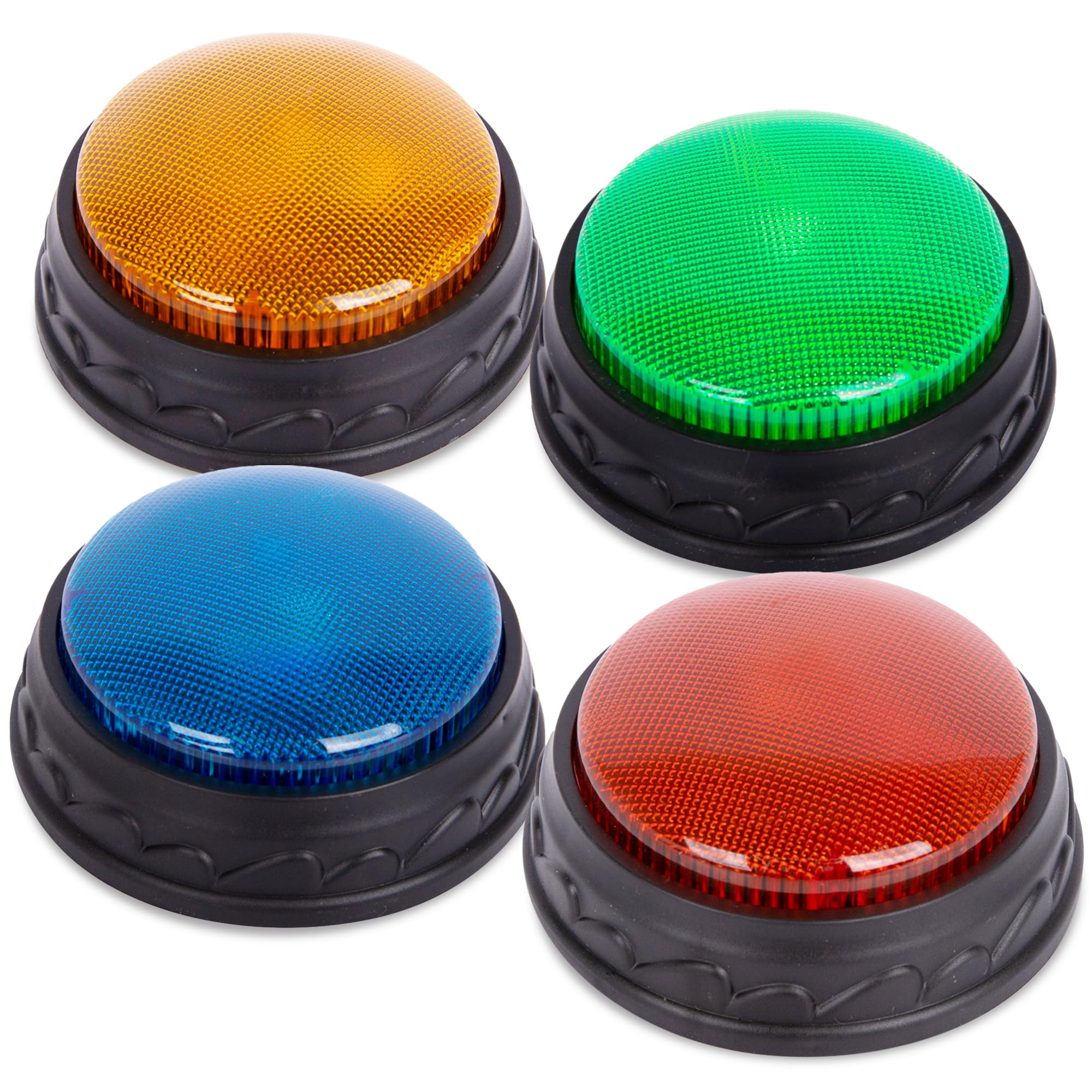 Amazon.com: ArtCreativity Light Up Answer Buzzers - Set of 4 Answer ...