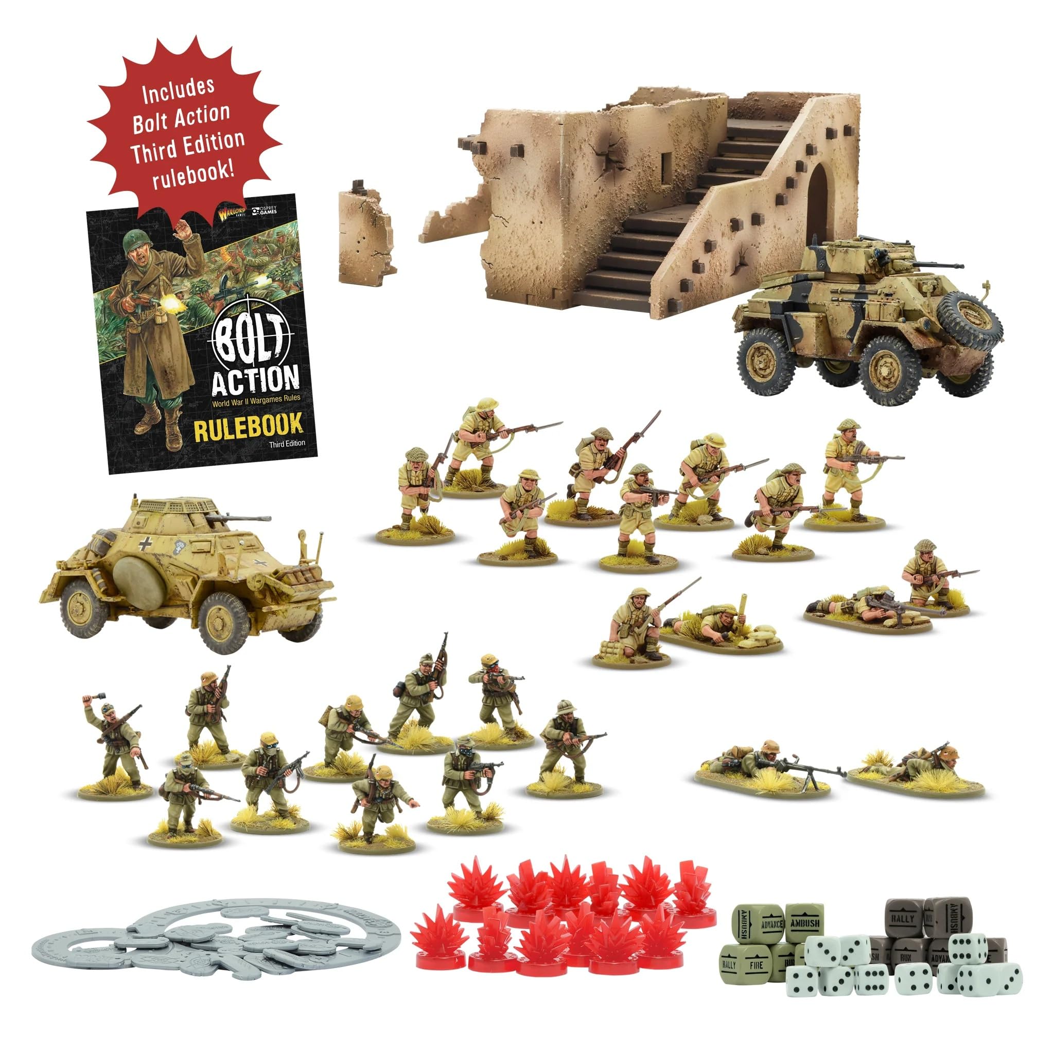 Warlord Games A Gentleman’s War – Bolt Action Starter Set 28mm World ...