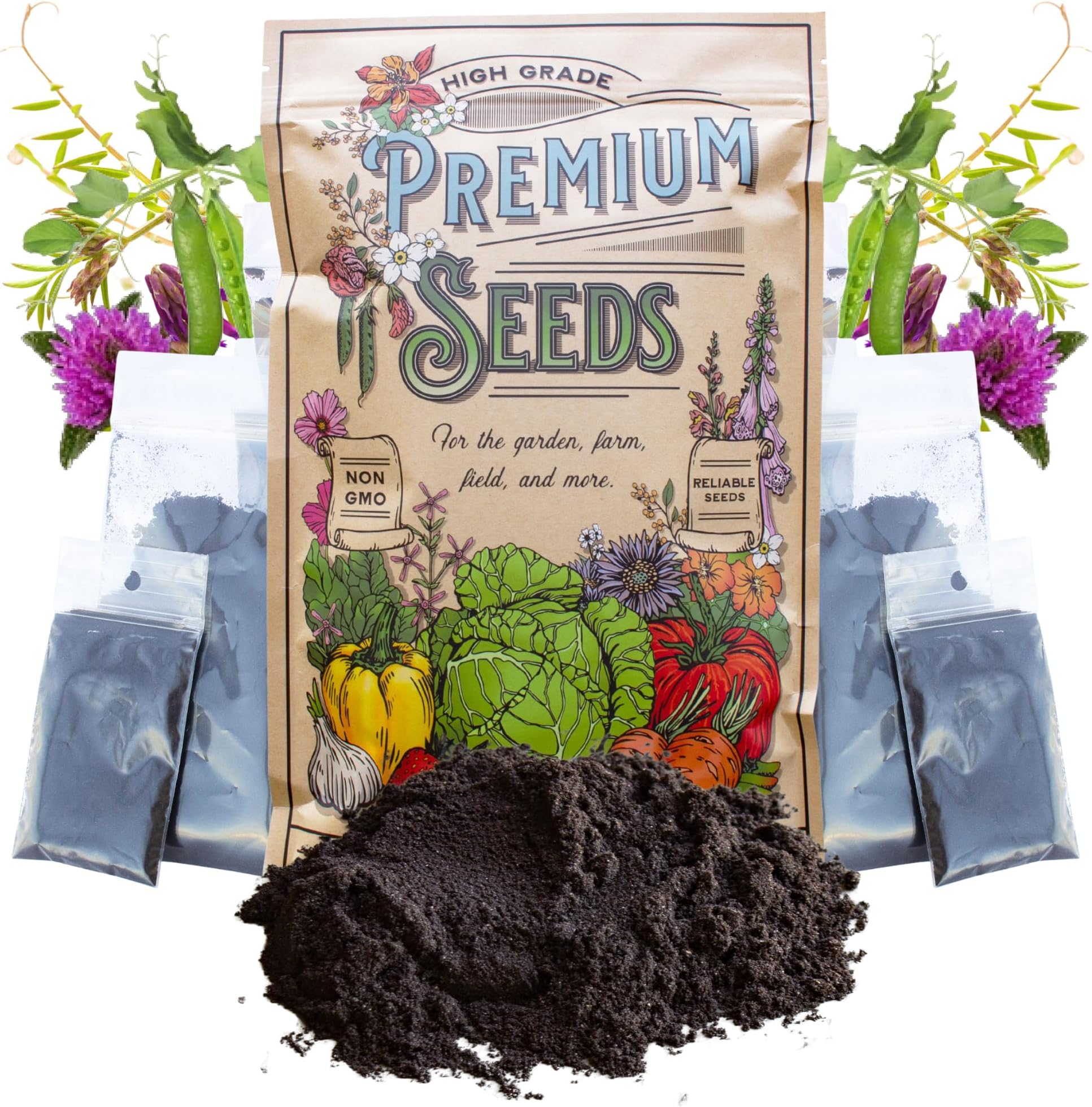 Amazon.com : Legume Powder Inoculant - Cover Crop Seed Inoculant for ...