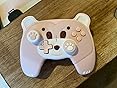 Amazon.com: Mytrix Pink Wireless Controller for Nintendo Switch/Switch ...