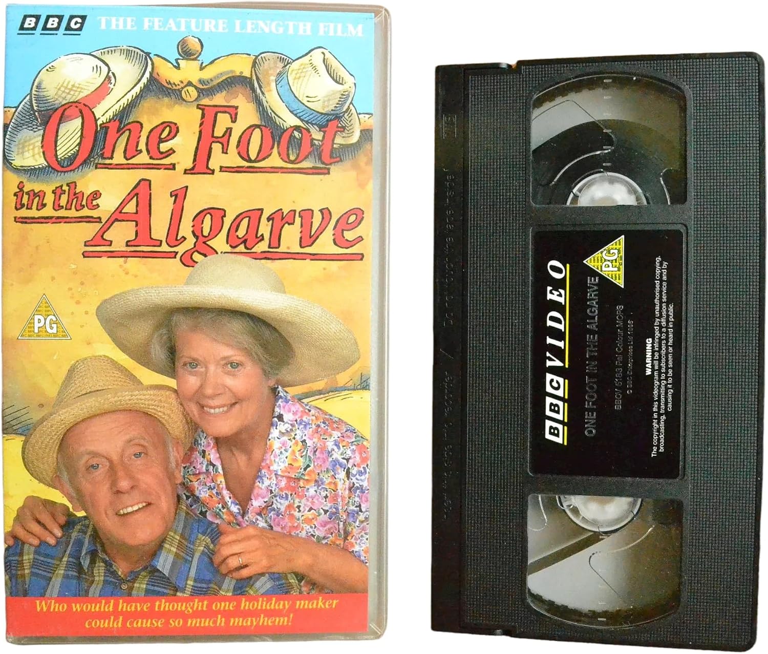 One Foot In The Grave: One Foot In The Algarve [VHS] : Richard Wilson ...