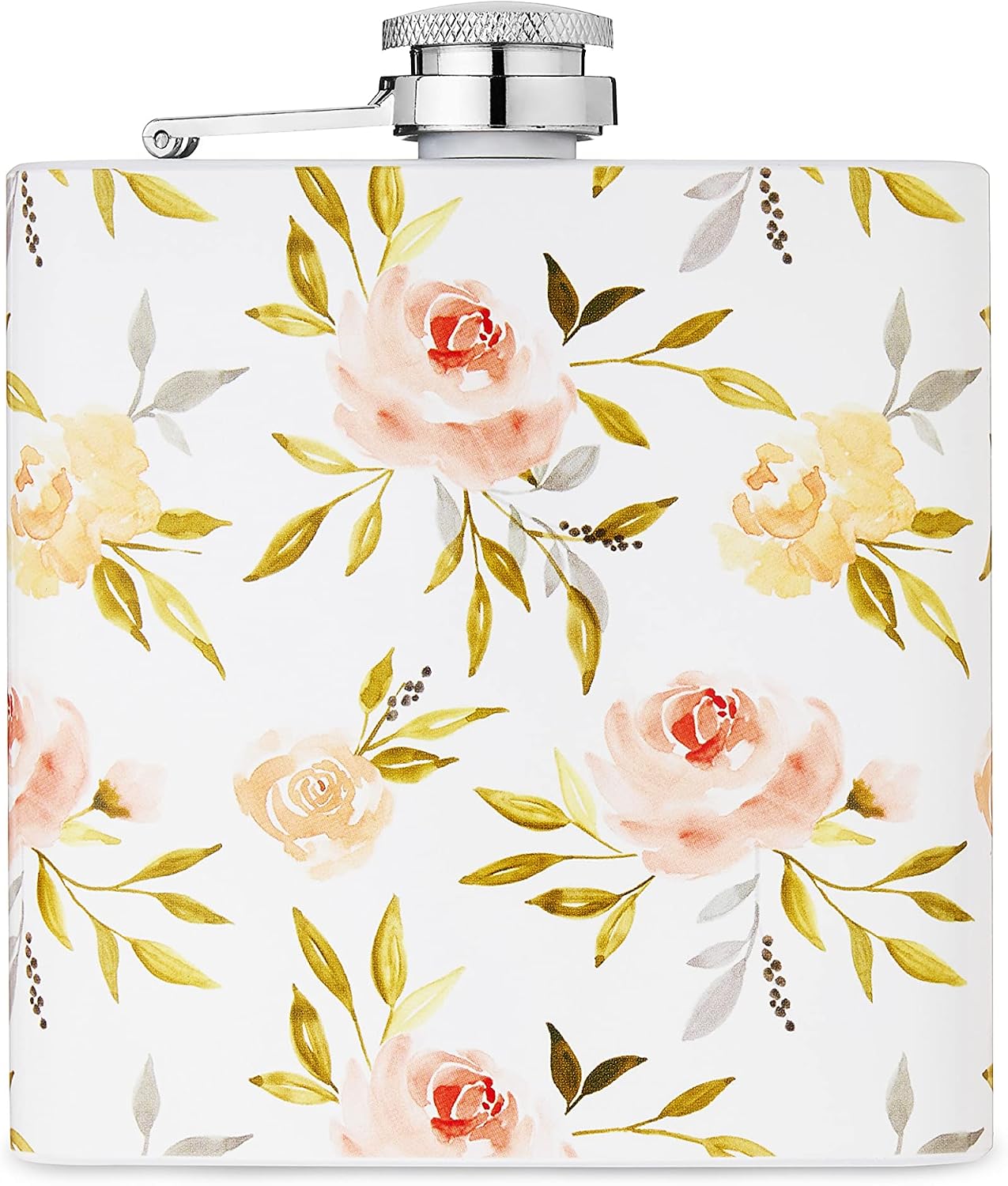 Amazon.com | 6 oz Rose Flask by Twine®: Flasks