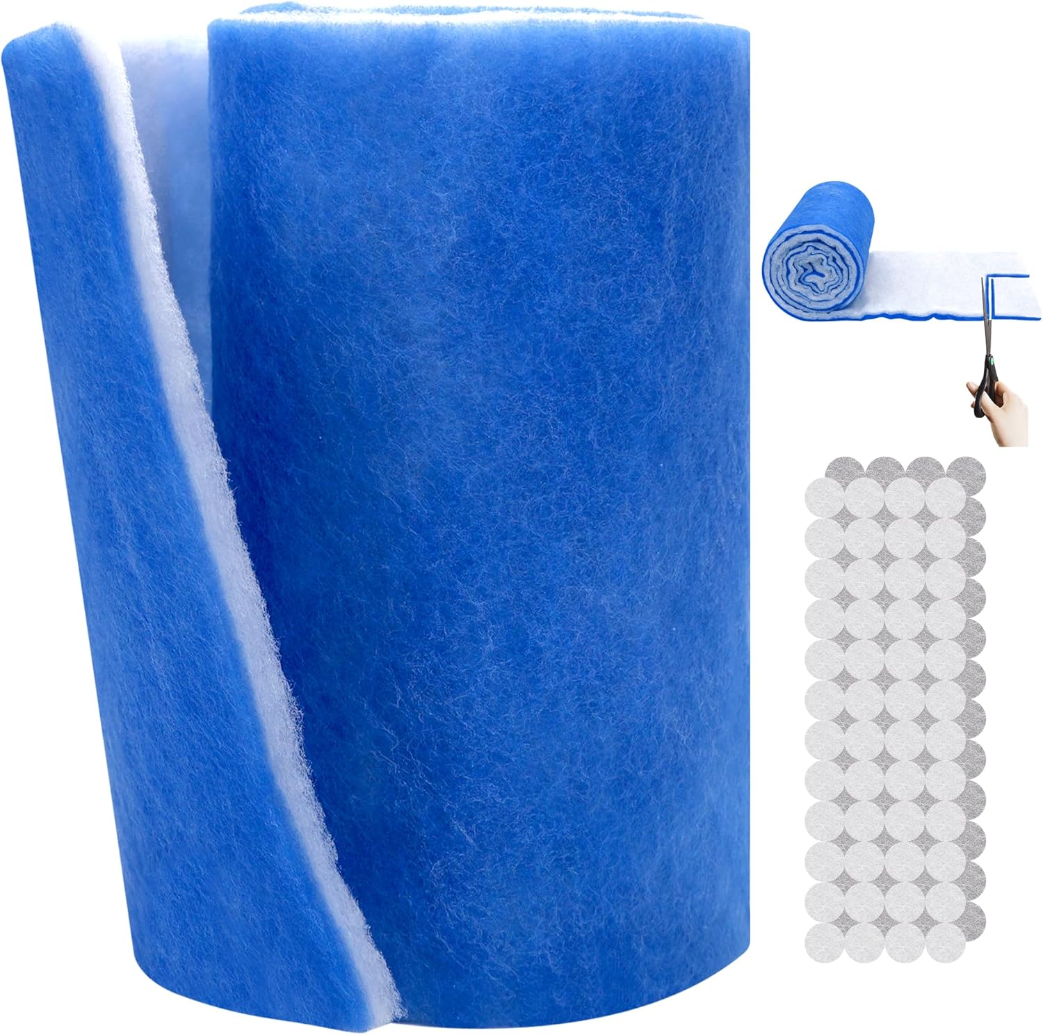 Custom Size Air Vent Filters – 12”x140” Electrostatic Filter Roll with ...