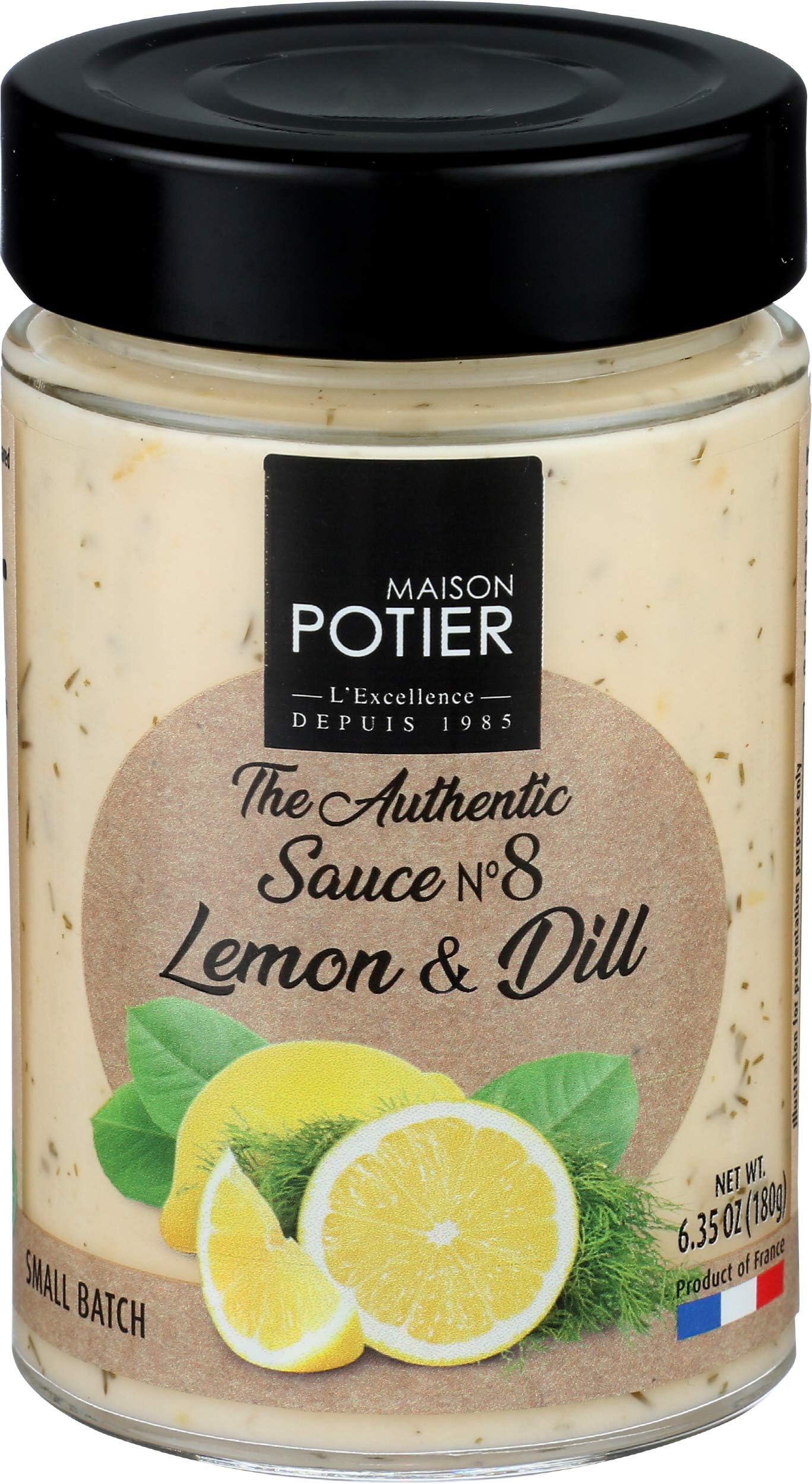 Amazon.com : Christian Potier Lemon & Dill Sauce, 6.35 OZ : Grocery ...