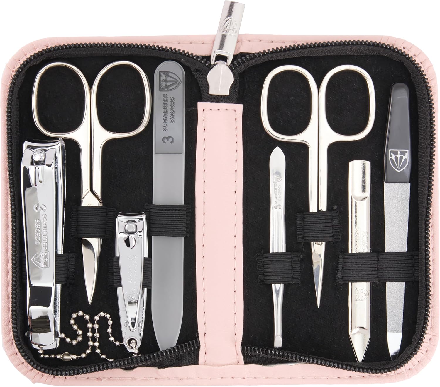 3 Swords Germany - brand quality 8 piece manicure pedicure grooming kit ...