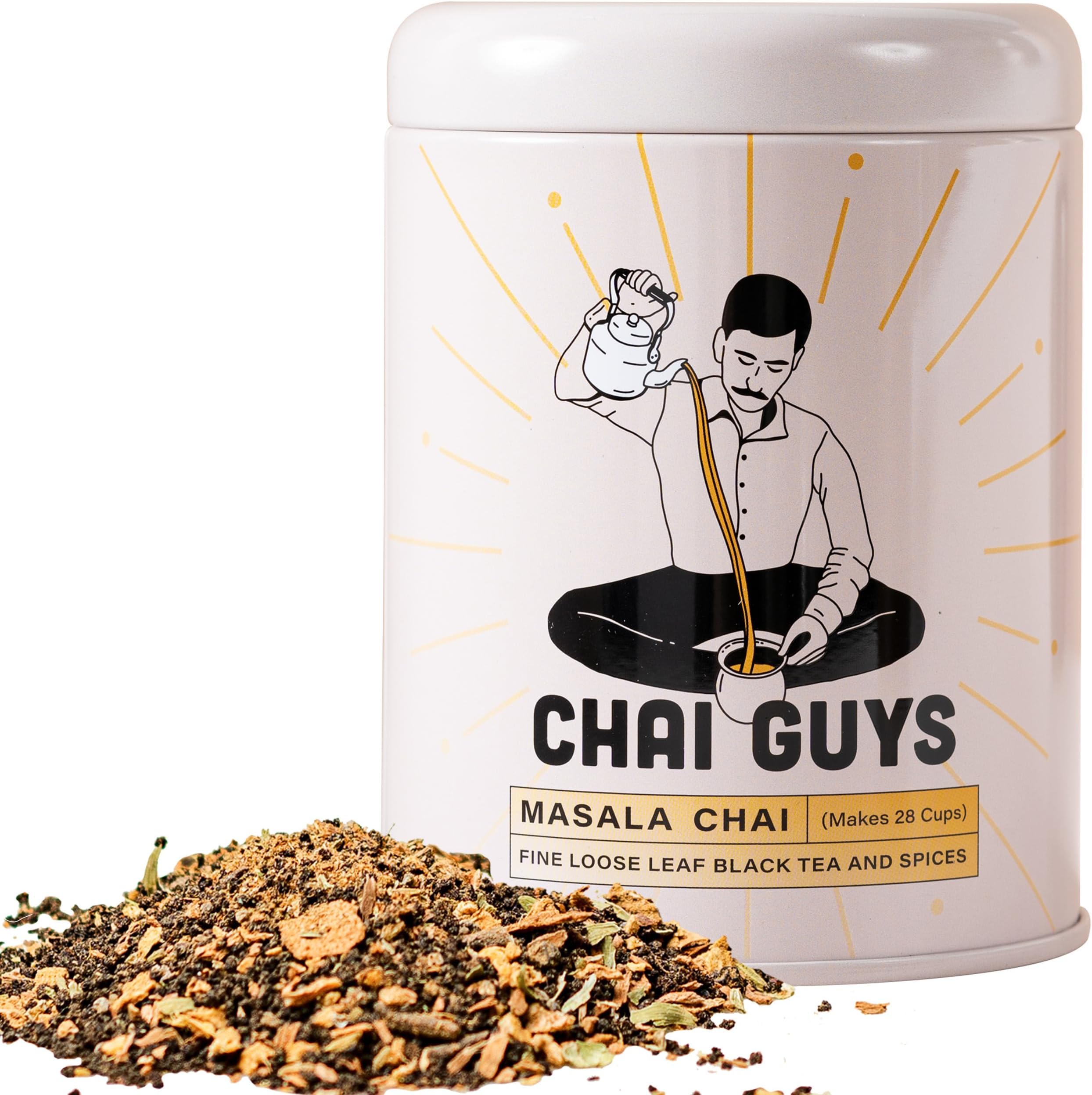 Amazon.com : Masala Chai Tea – CTC BOP Loose Leaf Blend with Cinnamon ...