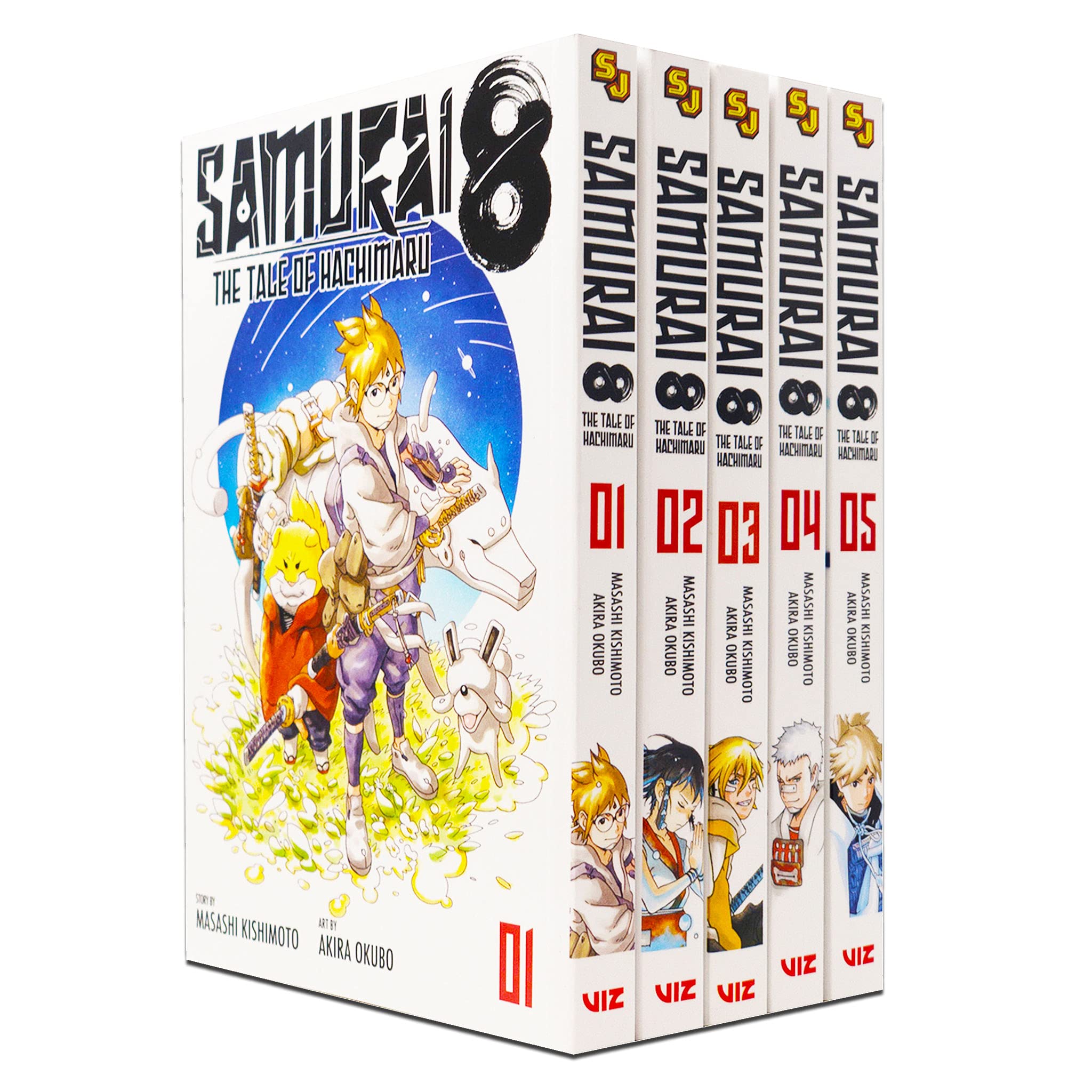 Snapklik.com : Samurai 8 The Tale Of Hachimaru Series Volume 1-5 Books ...