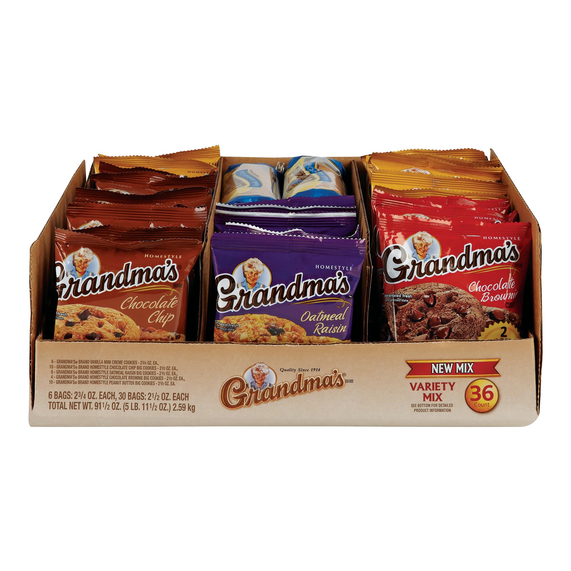 Snapklik.com : Grandmas Cookies Variety Pack