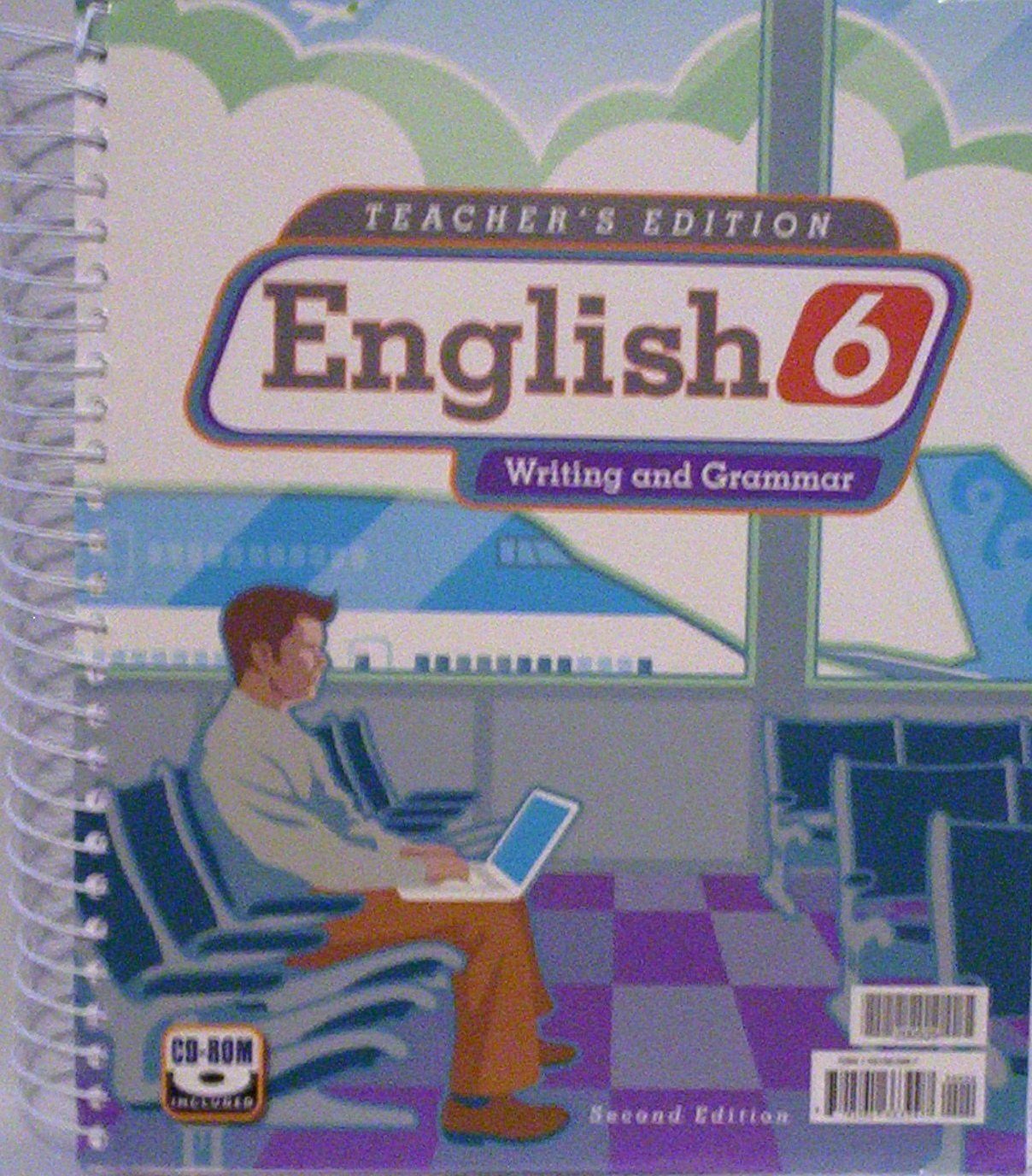 English 6 Writing and Grammar Teacher's Edition (Cd Included) [Spiral ...