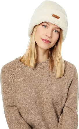 Amazon.com: UGG Women's Curly Sheepskin Cuff Hat : Clothing, Shoes ...