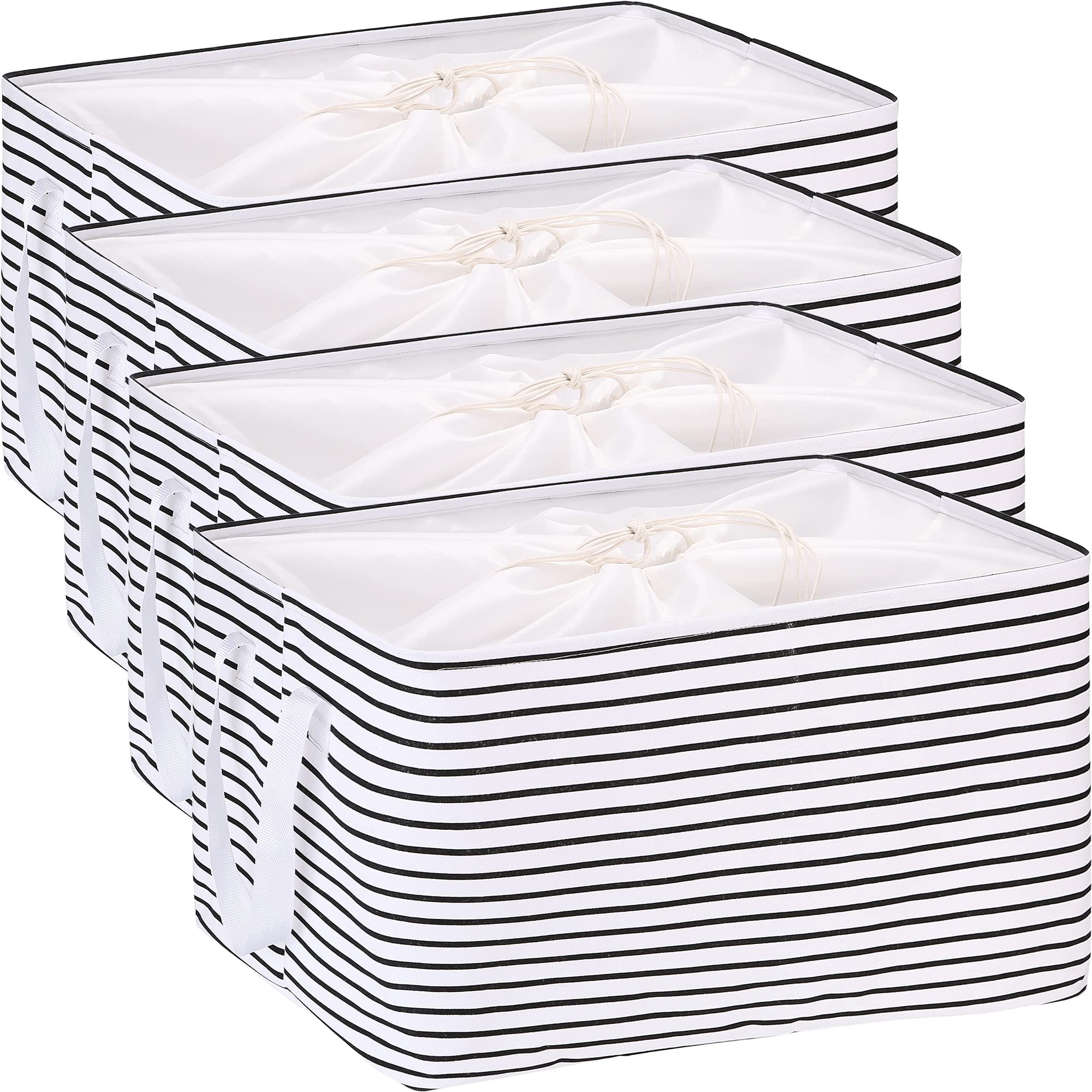 Amazon.com - Hinwo 102L XXL Storage Bins, 4-Pack Closet Organizers and ...