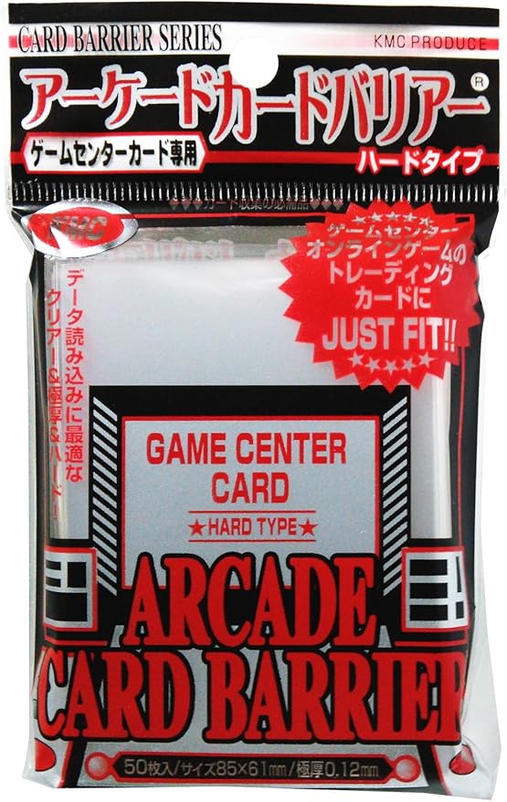 Amazon.com: Akashiya Barrier Arcade Card Sleeves (50 Piece), Clear, 85 ...
