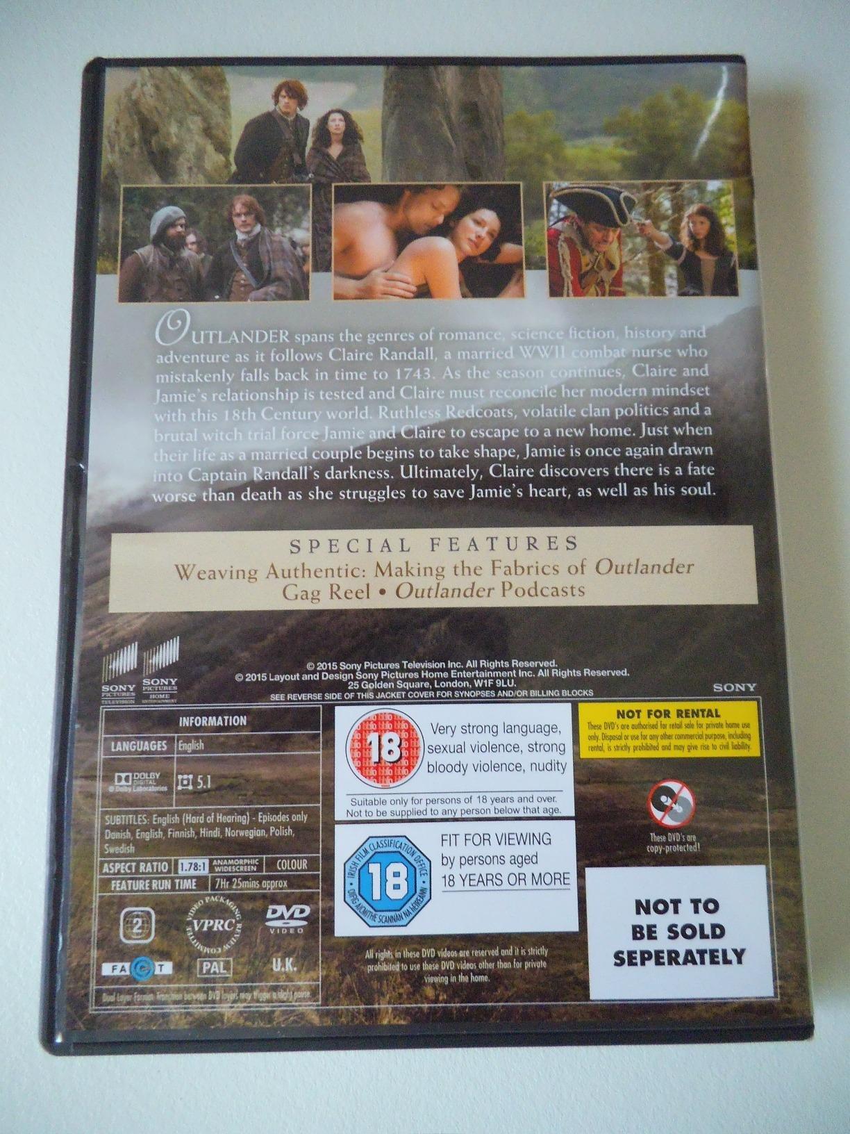 Outlander - Complete Season 1 [DVD]: Amazon.co.uk: Caitriona Balfe, Sam ...