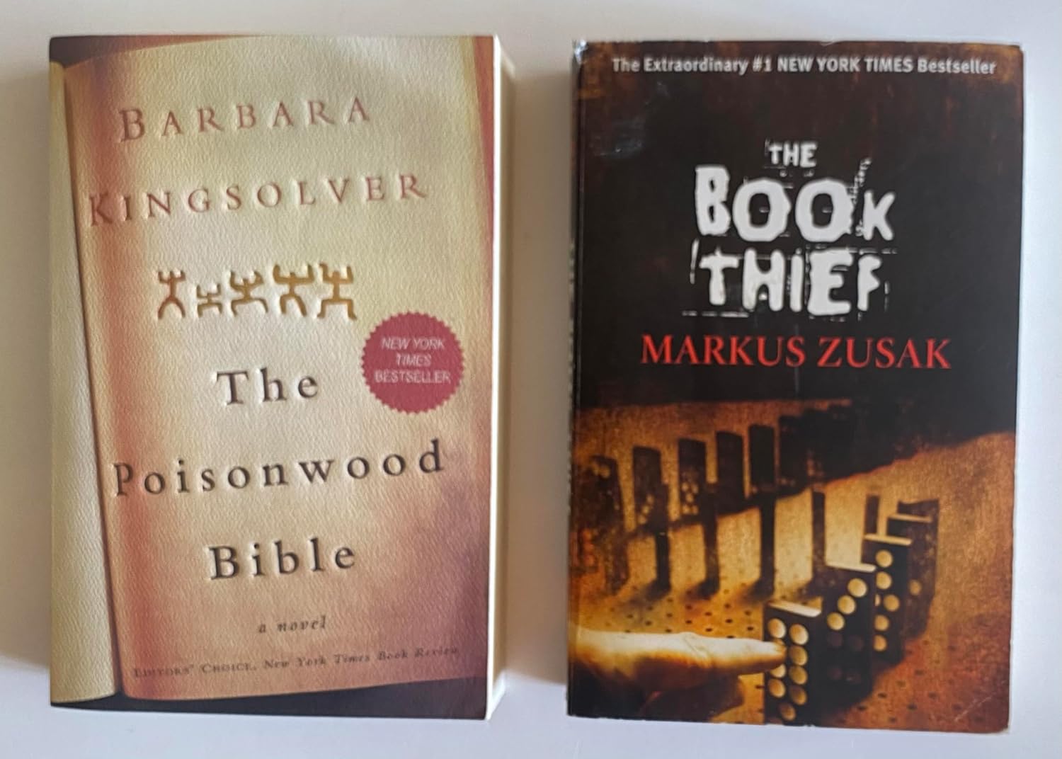 2 Books! 1) The Poisonwood Bible 2) The Book Thief: Barbara Kingsolver ...
