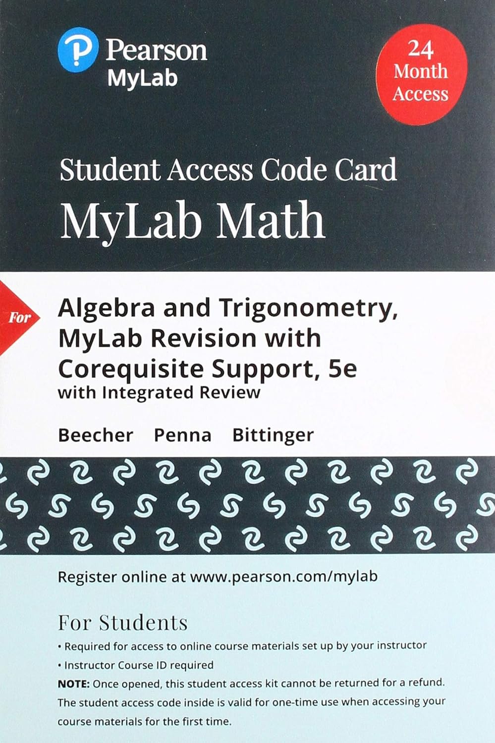 Algebra and Trigonometry MyLab Revision with Corequisite Support ...