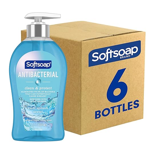 Amazon.com : Softsoap Clean & Protect Antibacterial Liquid Hand Soap ...