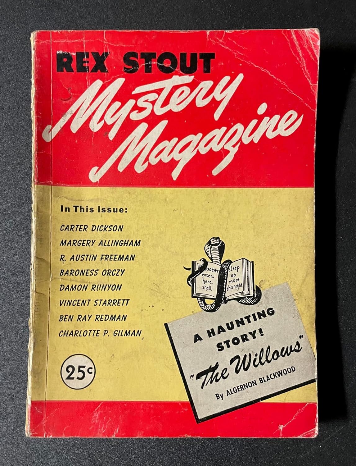 Rex Stout Mystery Magazine No. 4: Stout, Rex: Amazon.com: Books