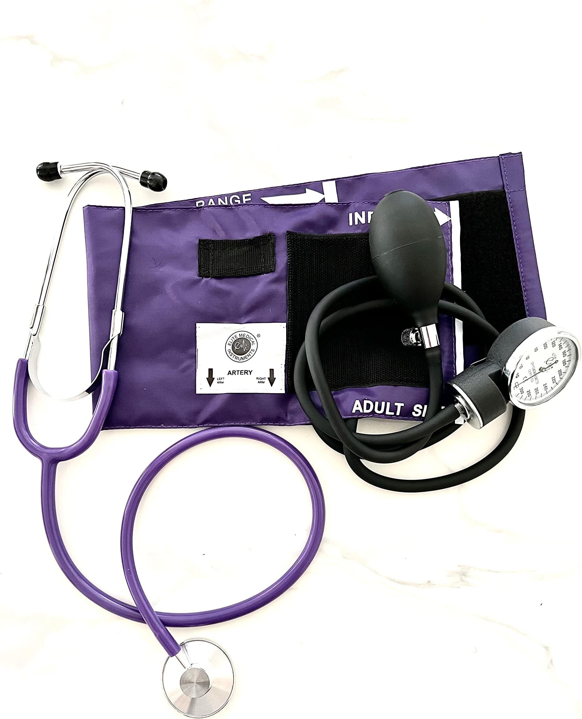 Amazon.com: EMI # 300 Deluxe Aneroid Sphygmomanometer Blood Pressure ...