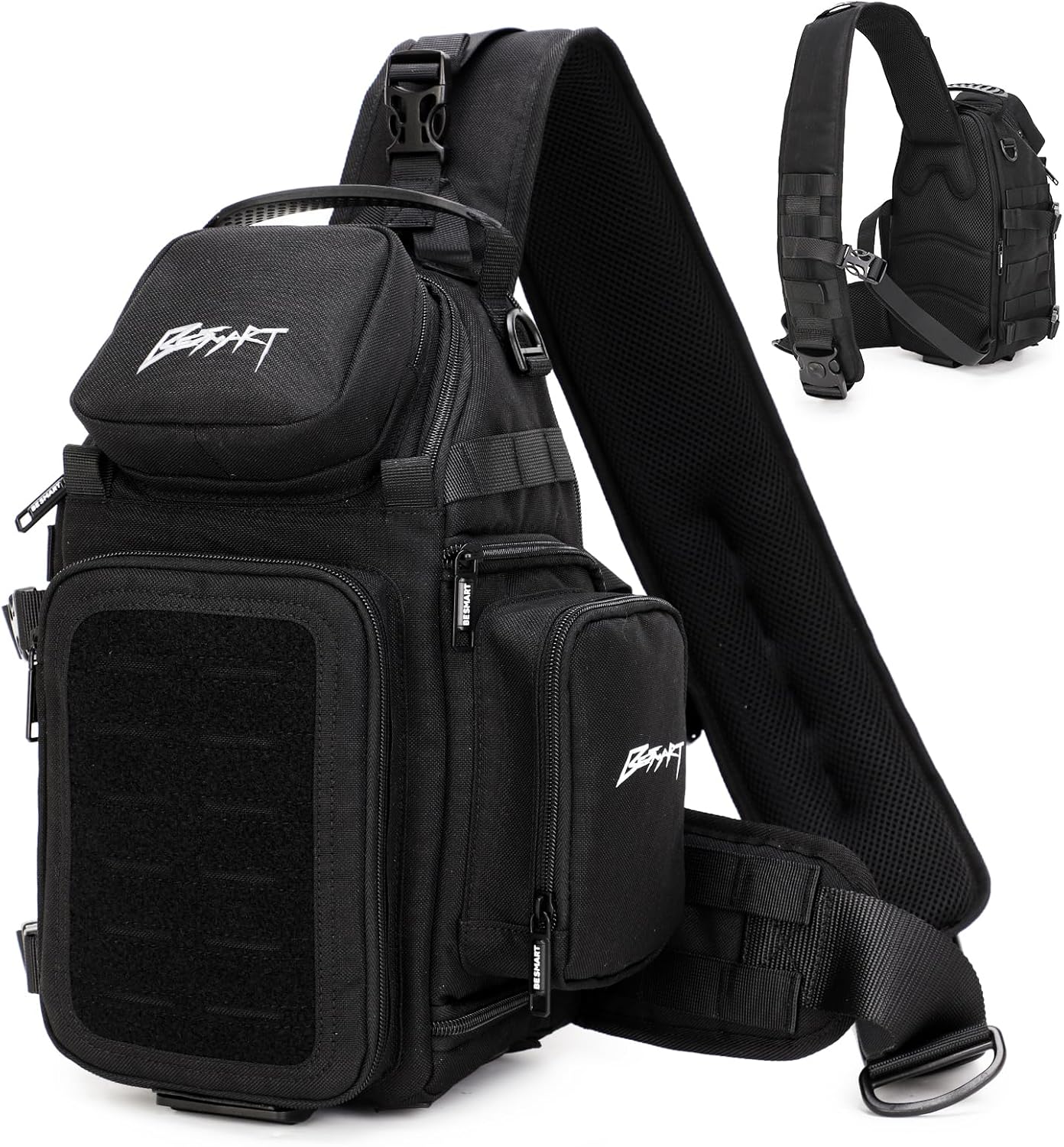 Amazon.com : BE SMART Camera Sling Backpack for DSLR SLR Mirrorless ...