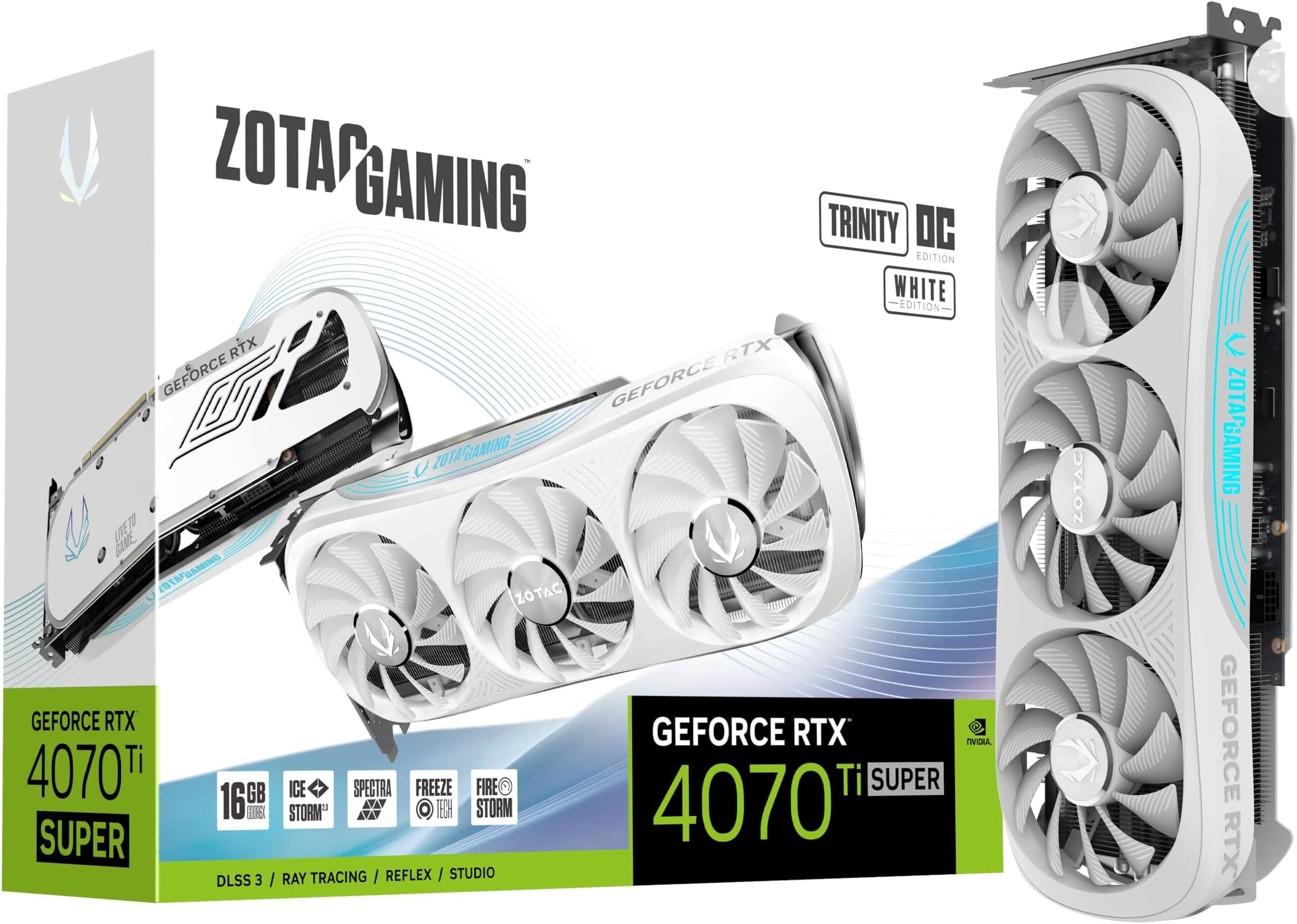 Amazon.in: Buy ZOTAC Gaming GeForce RTX 4070 Ti Super Trinity GDDR6X ...