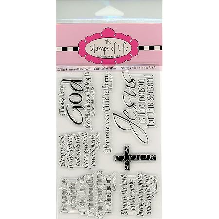 Christian Sentiment Stamps for Card-Making and Scrapbooking Supplies by ...