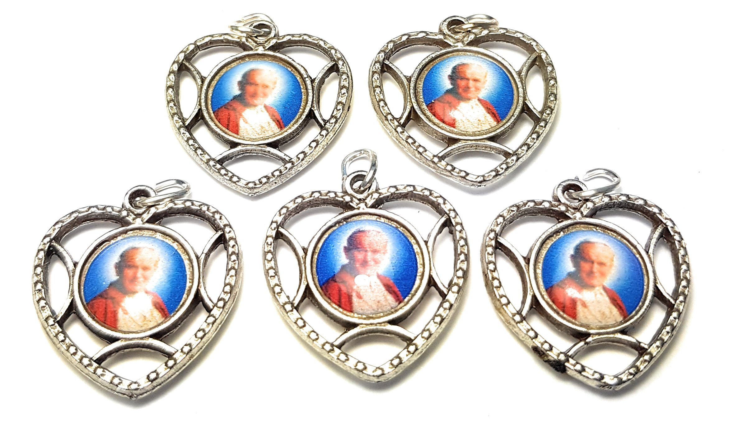 Buy 3rd Class 5 relic Heart Shaped Medals of Saint John Paul II JP2 ...
