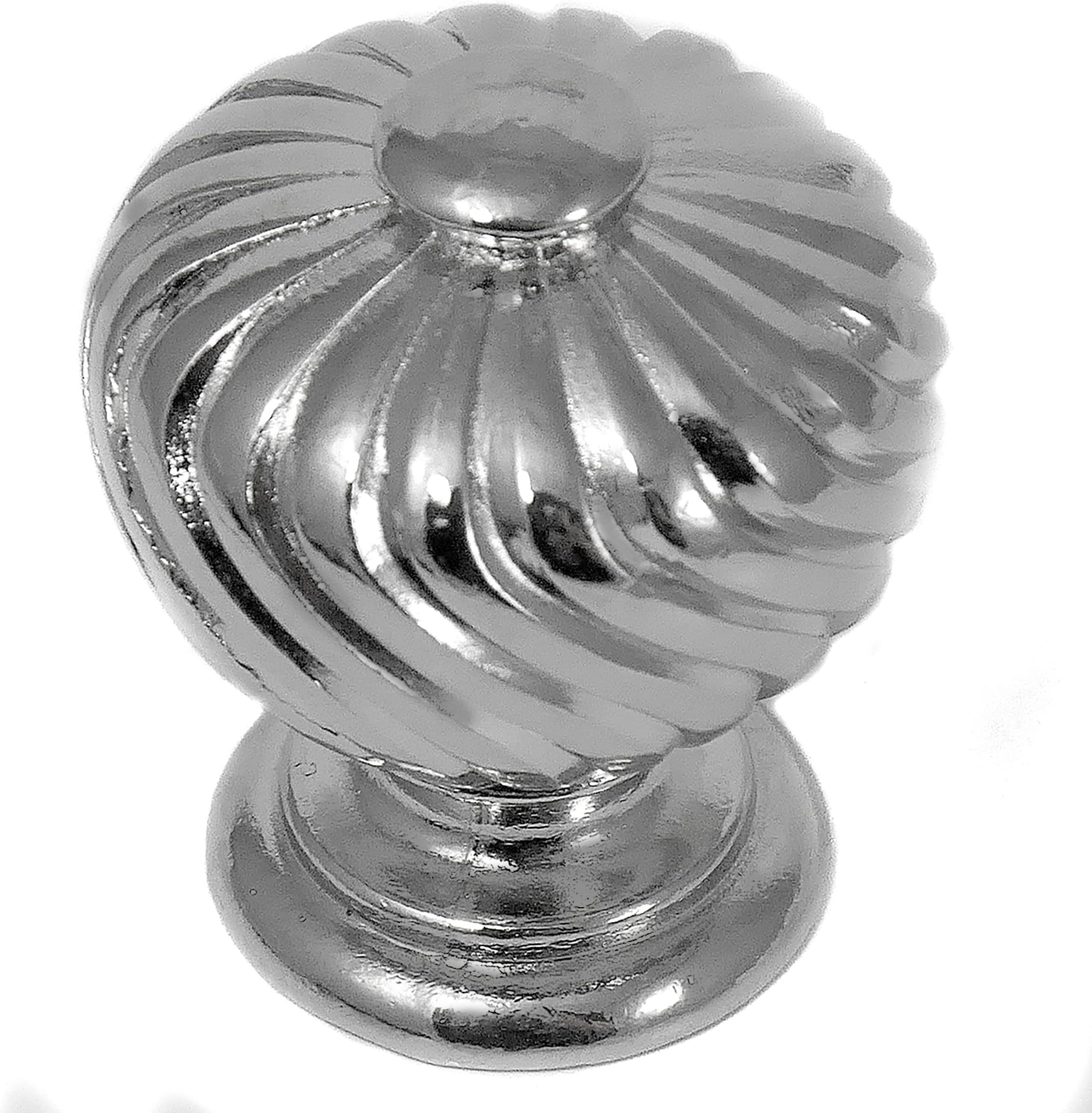 MNG Hardware 85414 Precision Knob, 1-1/4", Polished Nickel - Amazon.com