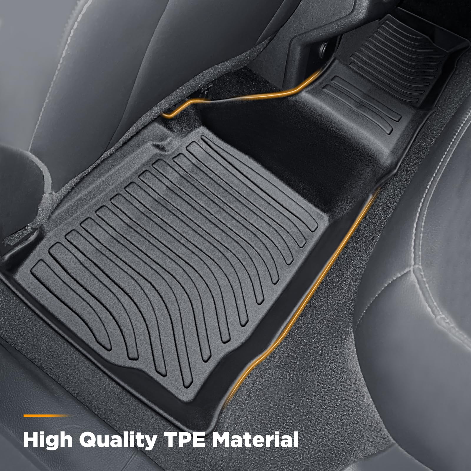 ?Not Hybrid? Floor Mats for Ford Fusion 2017-2020 Cargo Liner Trunk Mat ...
