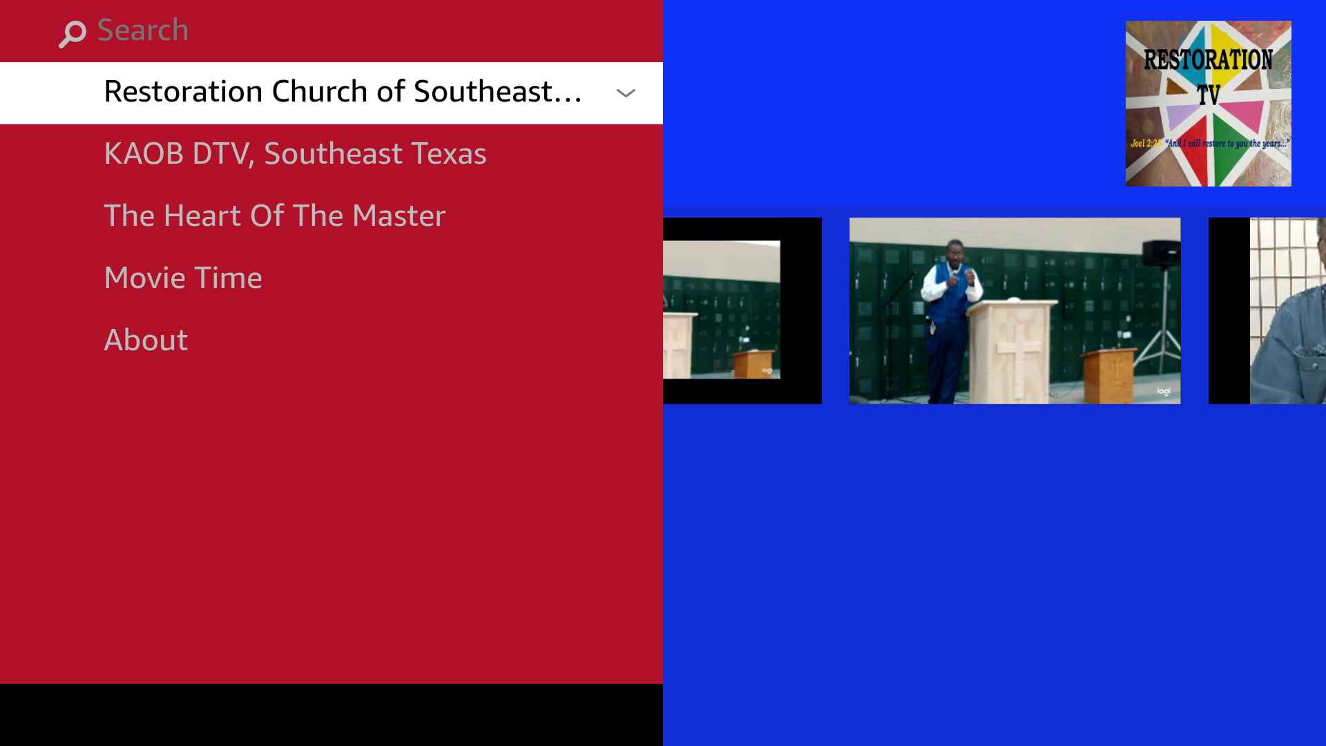 Restoration TV - App on Amazon Appstore