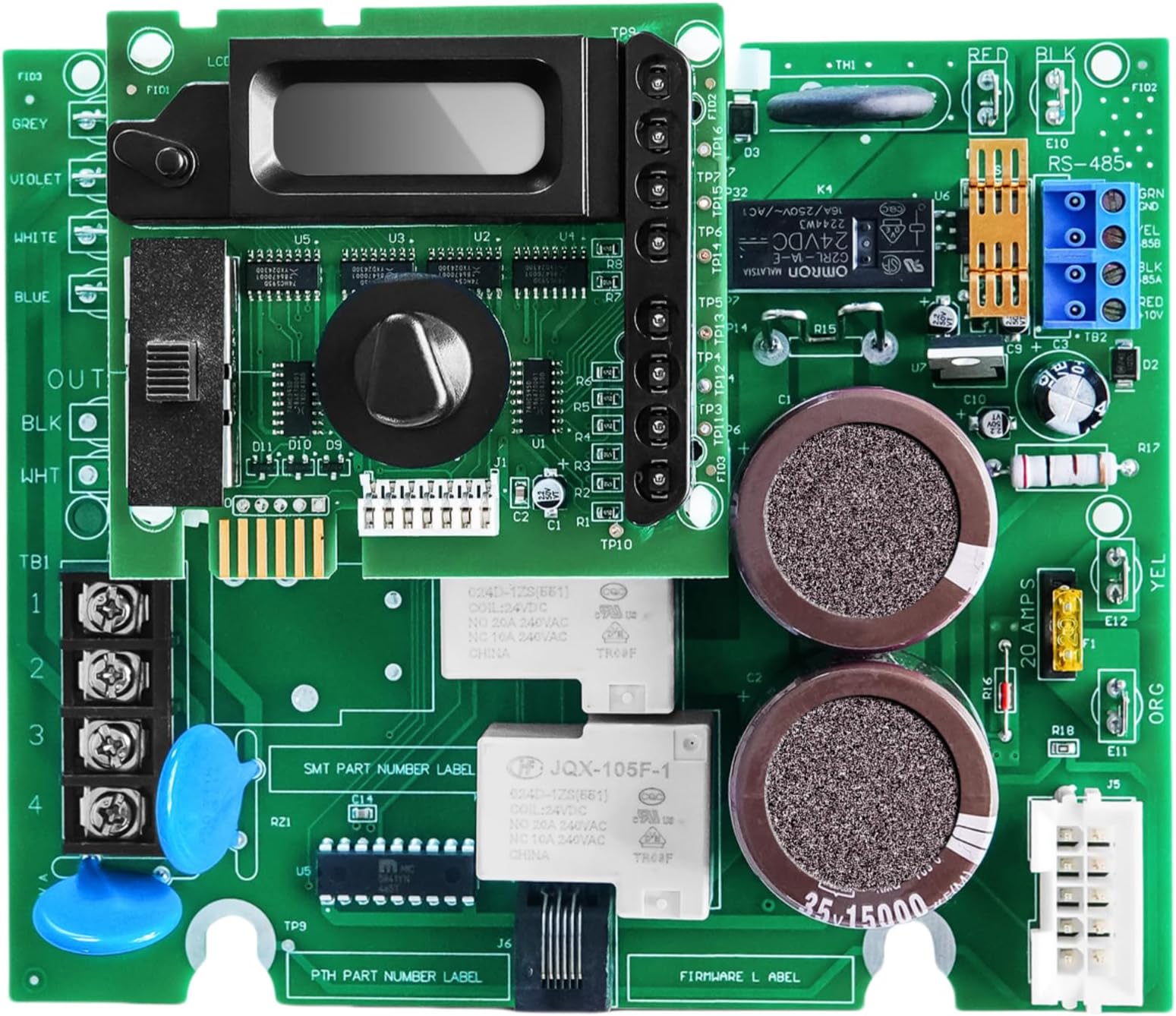 Amazon.com: CFCYSY GLX-PCB-RITE & GLX-PCB-DSP PCB Main Circuit Board ...