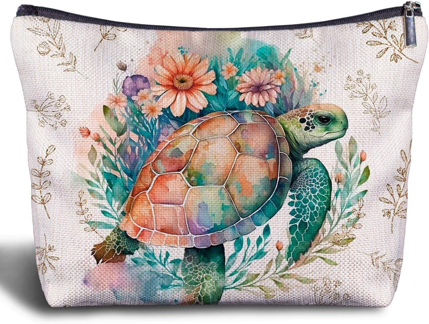 Amazon.com : Zomhix Sea Turtle Makeup Bag- Sea Turtle Gifts for Turtle ...