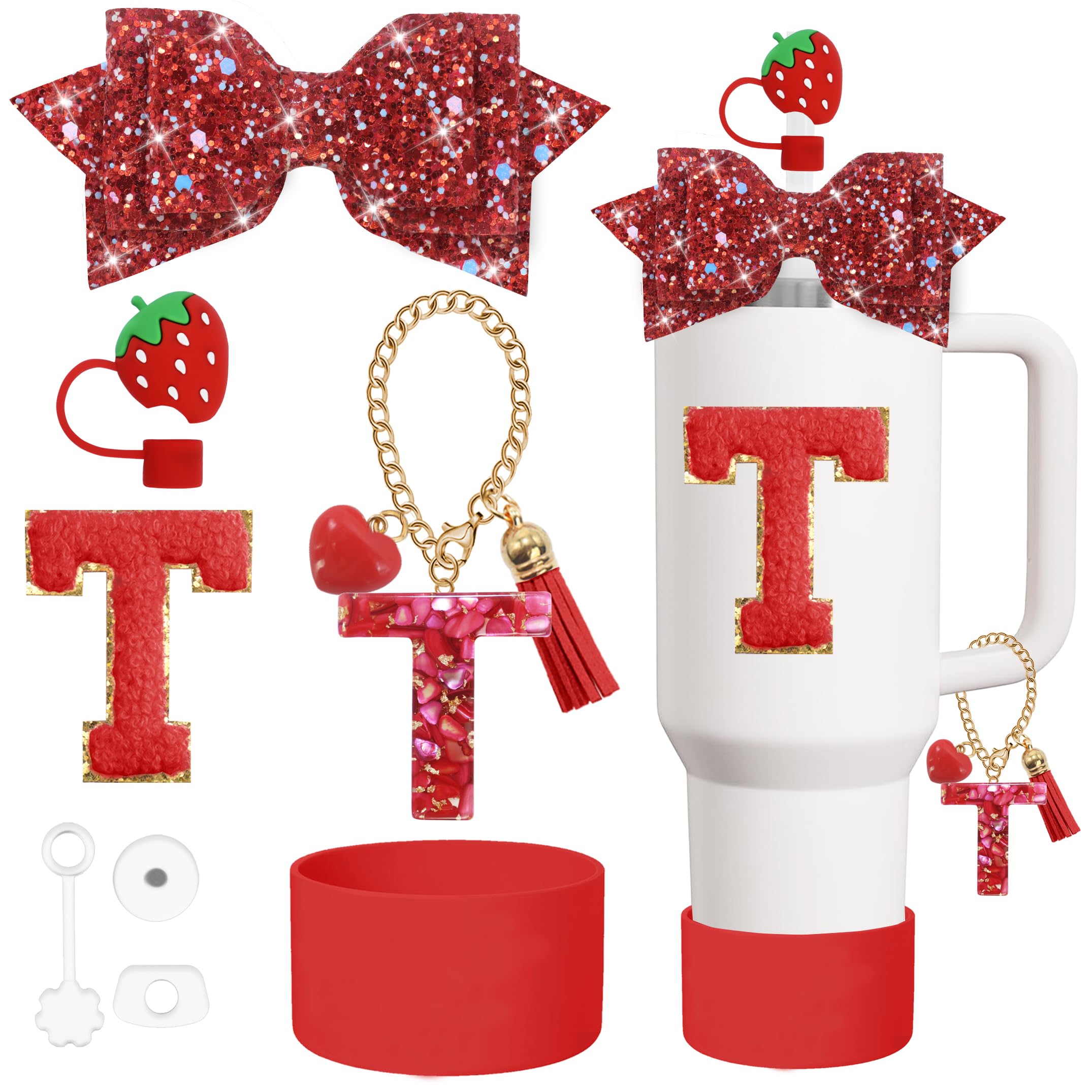 Amazon.com: 8PCS Cup Accessories Set for Stanley Cup 30oz 40oz tumbler ...